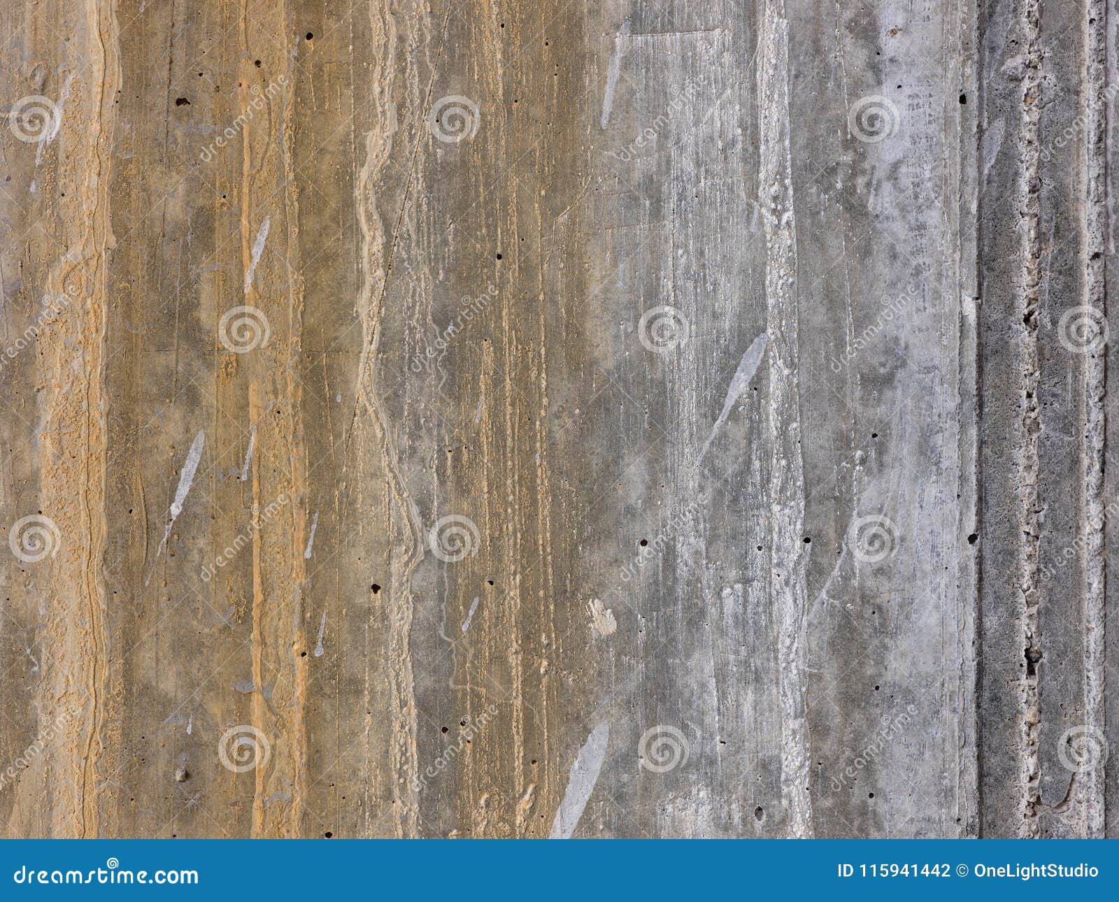 Rich Rusty Concrete Background Texture. Stock Photo - Image of effect ...