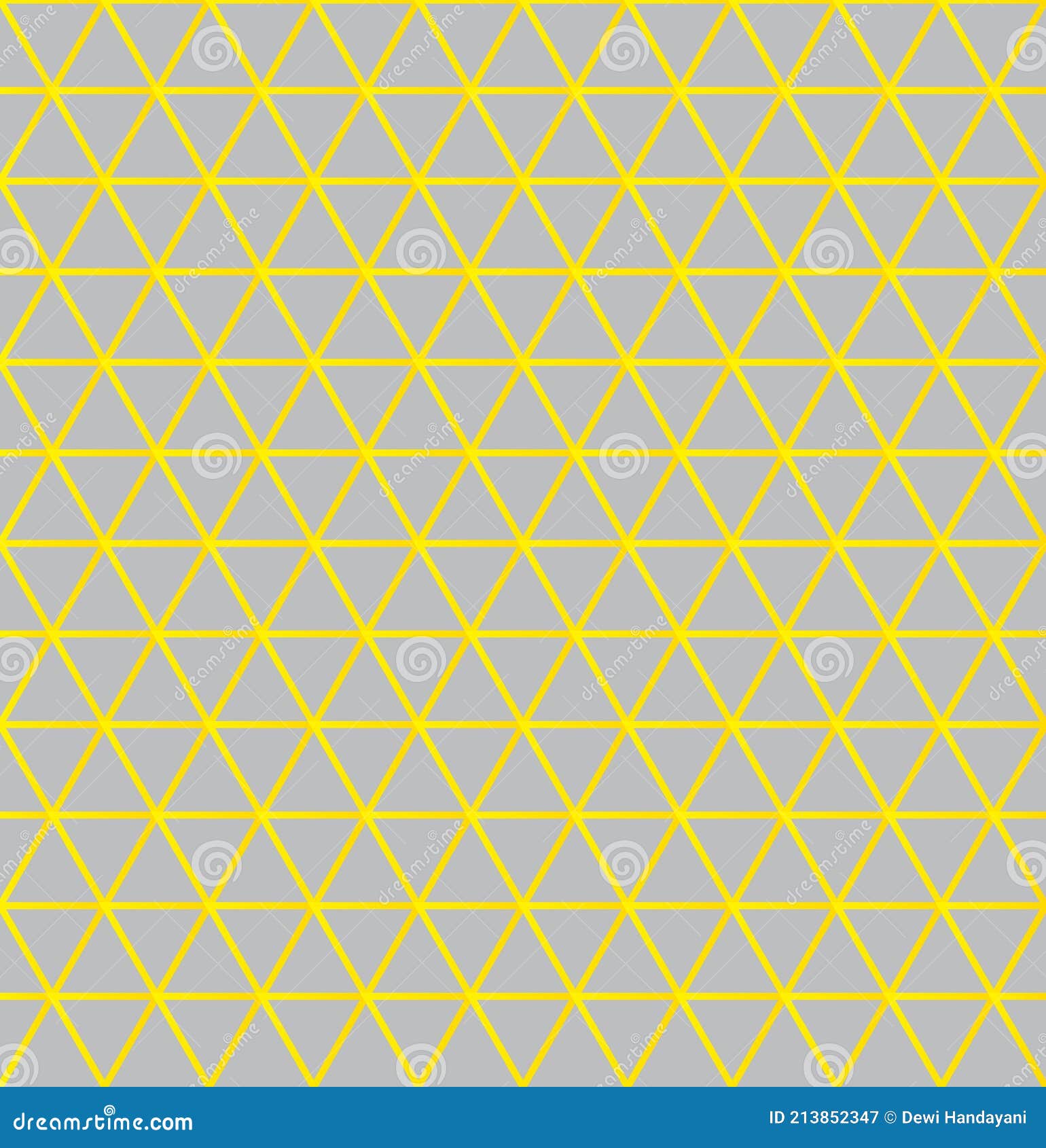 Editable Seamless Golden Triangular Pattern Tile Stock Vector ...
