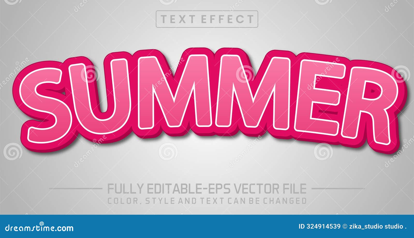 Editable Summer Text Effect - Summer Text Style Theme Stock ...