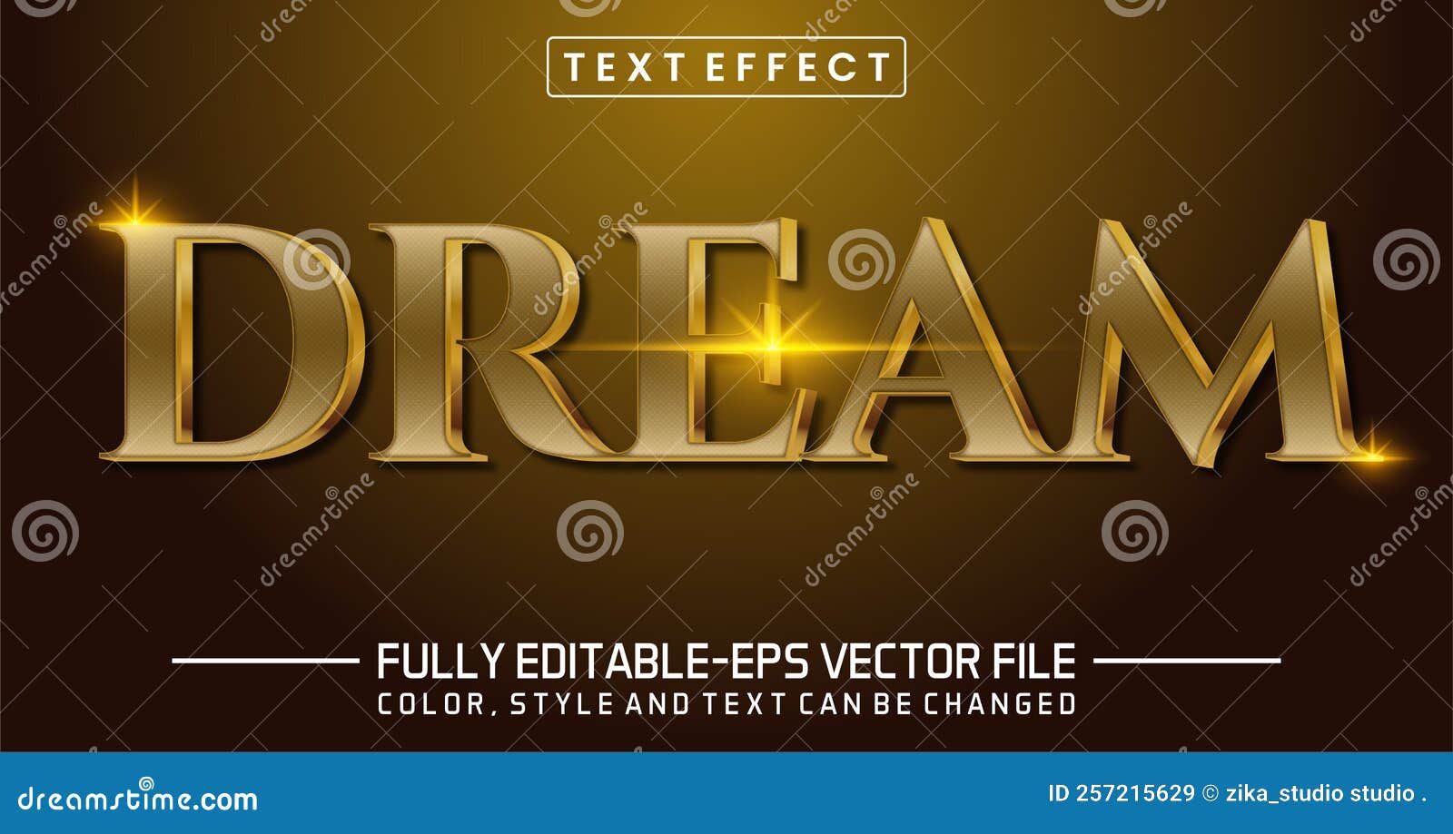 Editable Text Effect, Dream Text Style Theme Stock Vector ... Editable Text Effect, Dream Text Style Theme Stock Vector ...