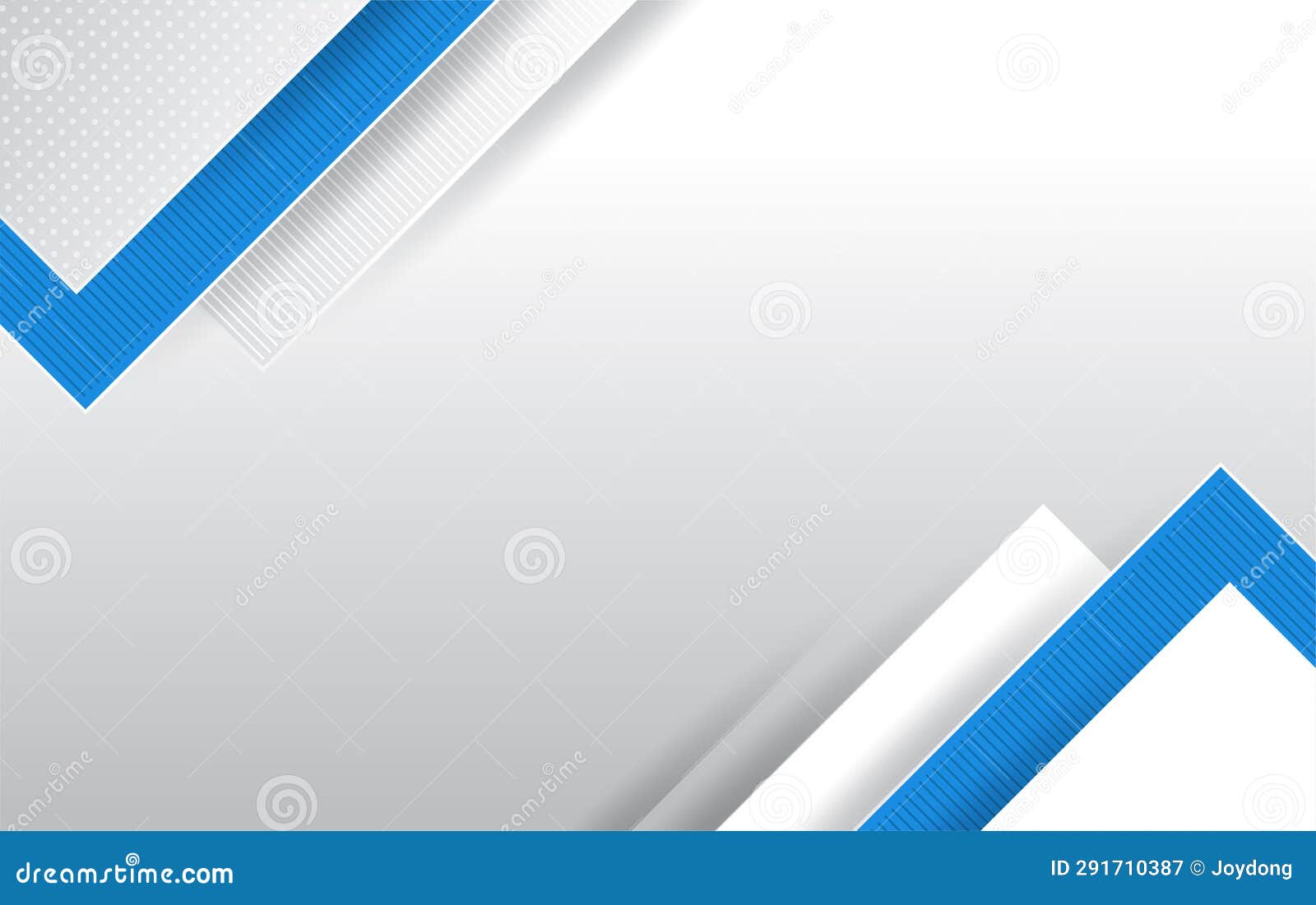 Vector Modern Style White Abstract Background with Blue Stripe Design ...