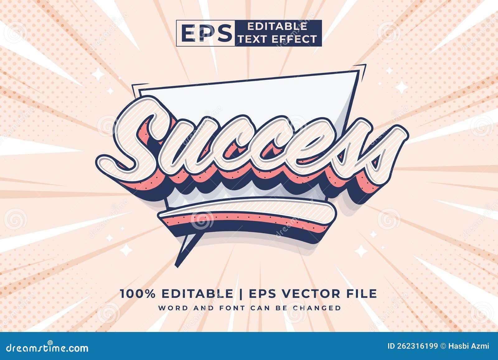 Editable Text Effect Success 3d Cartoon Comic Style Premium Vector ...