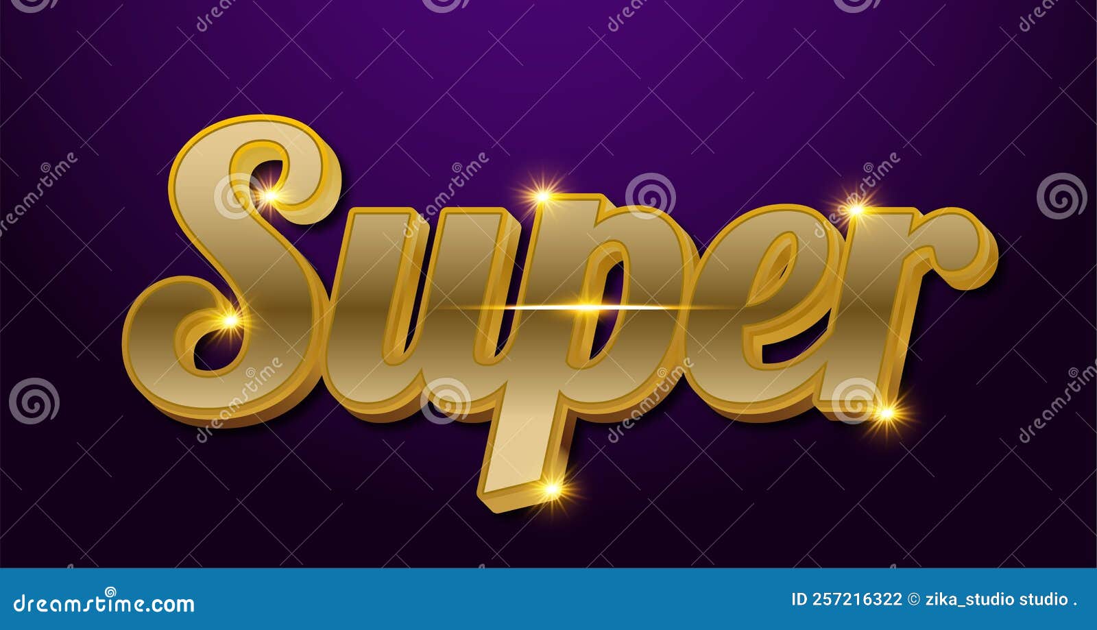 Editable Text Effect - Super Text Style Theme Stock Vector ...