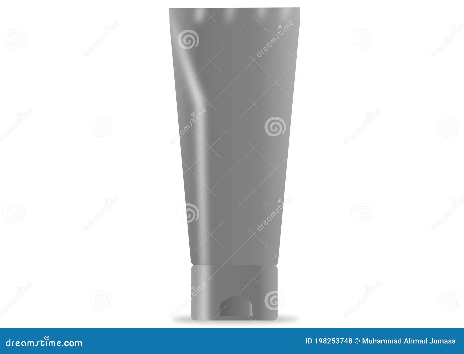 Editable Tube Mockup Vector Packaging Stock Vector - Illustration of ...