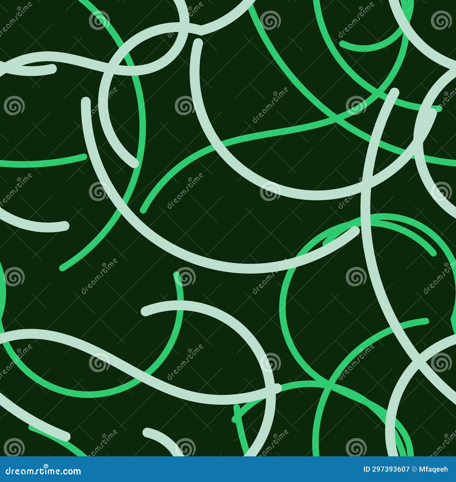 Green Curved Lines Background For Use With Design Layouts Royalty-Free ...
