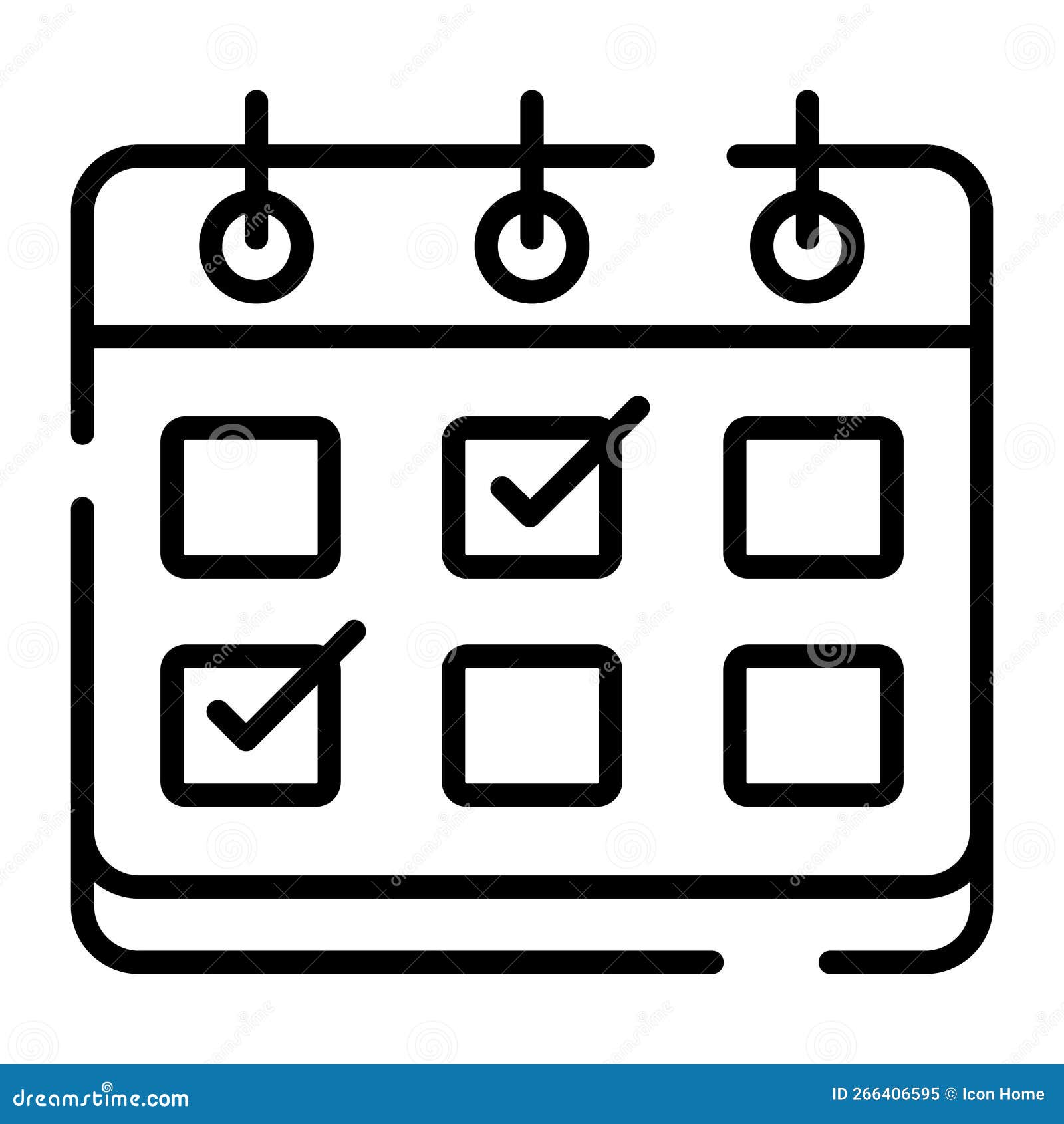 Editable Vector Design of Schedule Planner, Event Planner Stock Vector ...