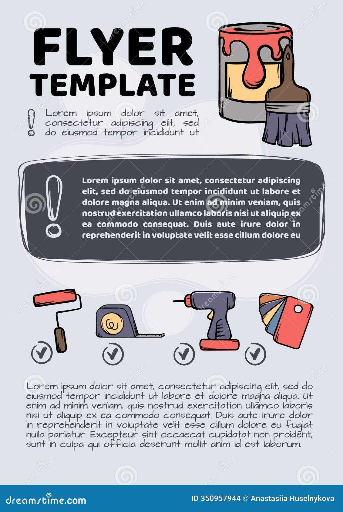 Simple Layout Design Cartoon Vector | CartoonDealer.com #32695635