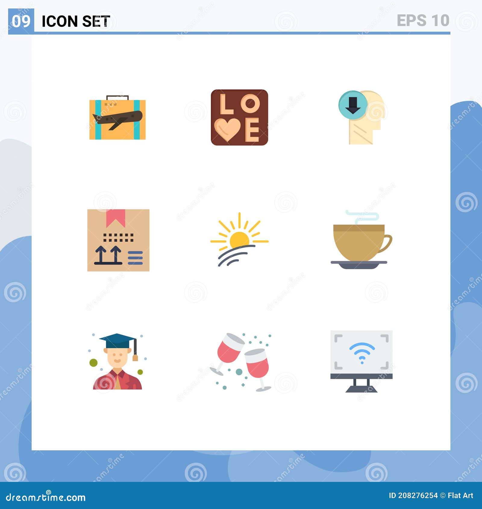 Coding Is Love Hand Drawn Illustration With Cute Creature Monster In ...