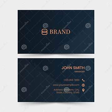 Editable Visiting Card Design with Mandala Pattern in Front and Back ...