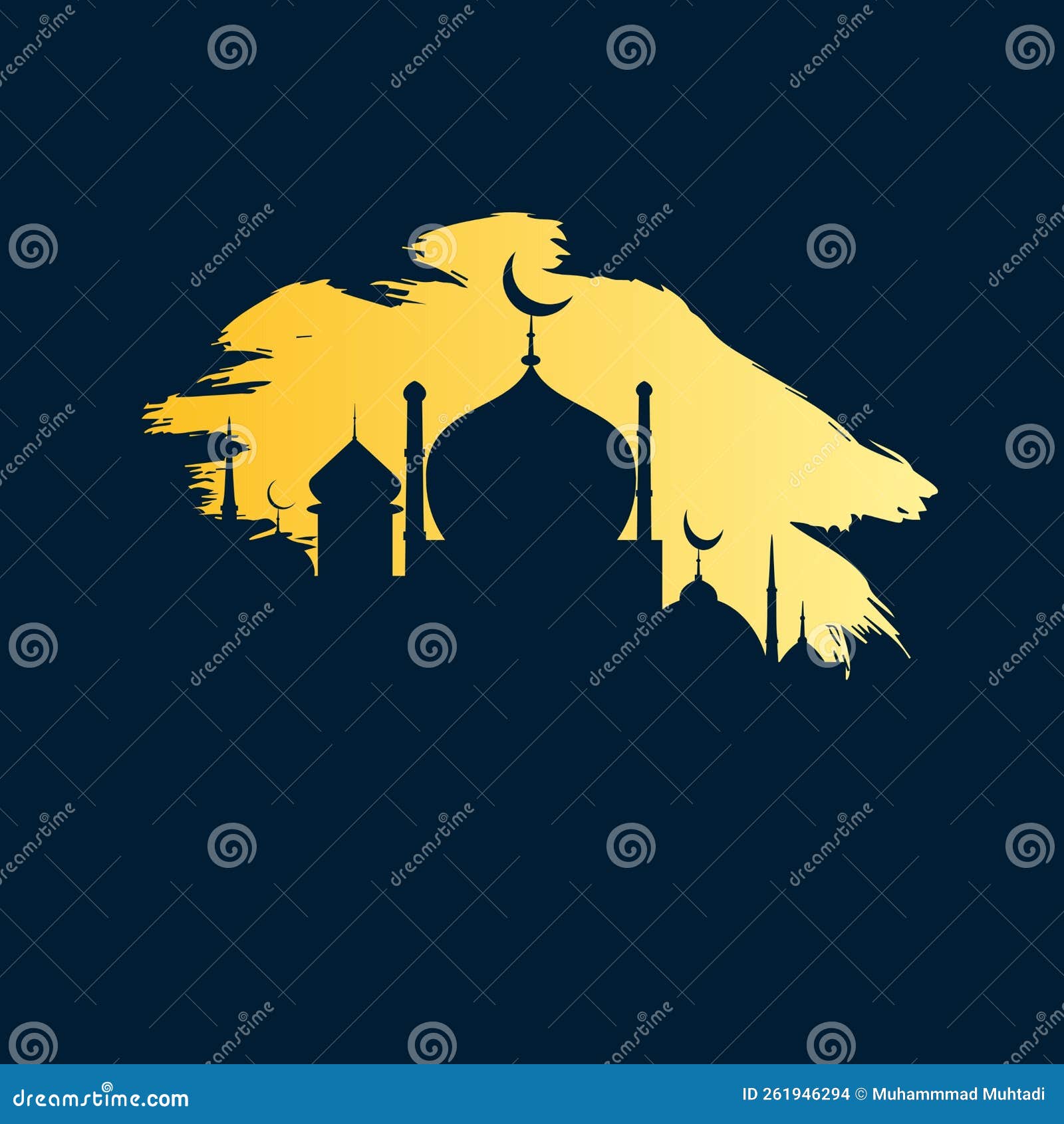 Editing Materials, Mosque Logo Cool, Suitable for Editors Stock ...