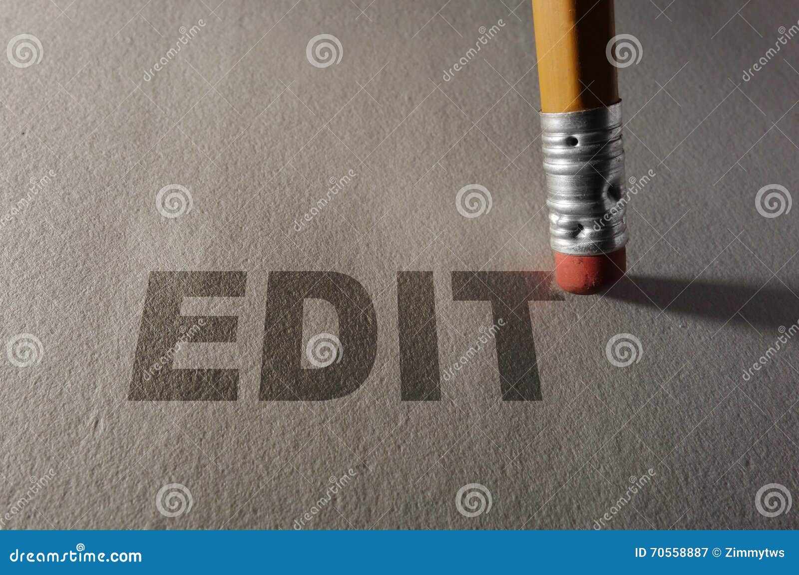 Editing a paper stock image. Image of paper, proof, concept - 70558887