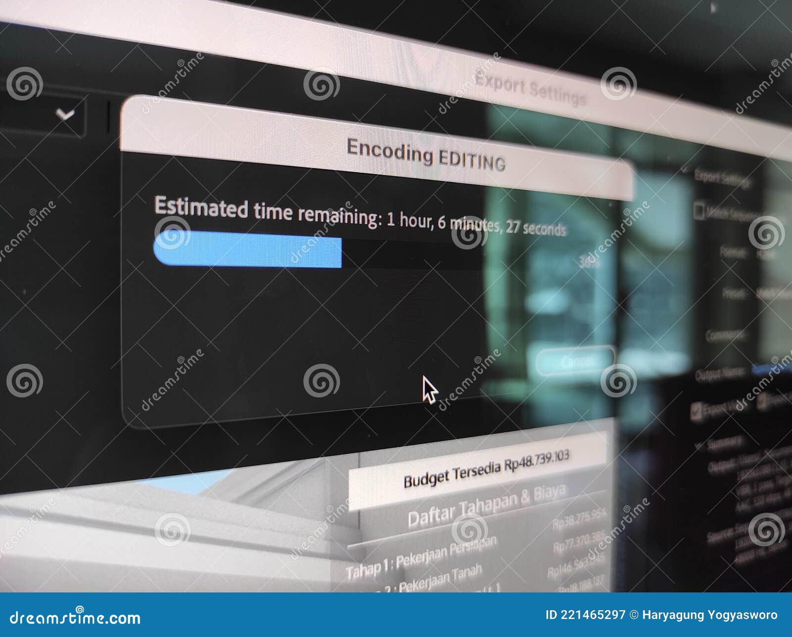 Editing Process To Converting Files on the Computer Editorial ...