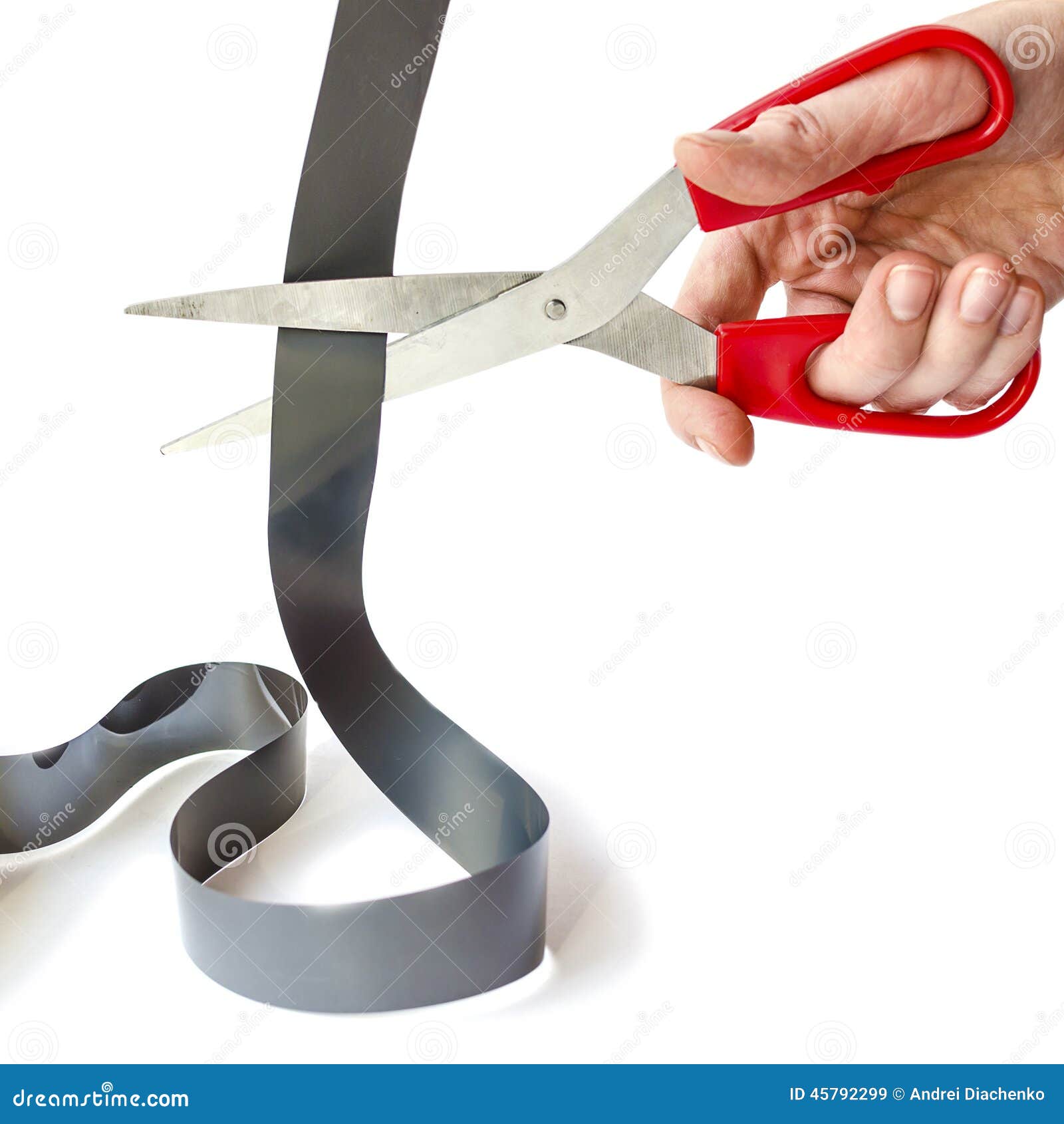 Editing stock image. Image of scissors, tape, magnetic - 45792299