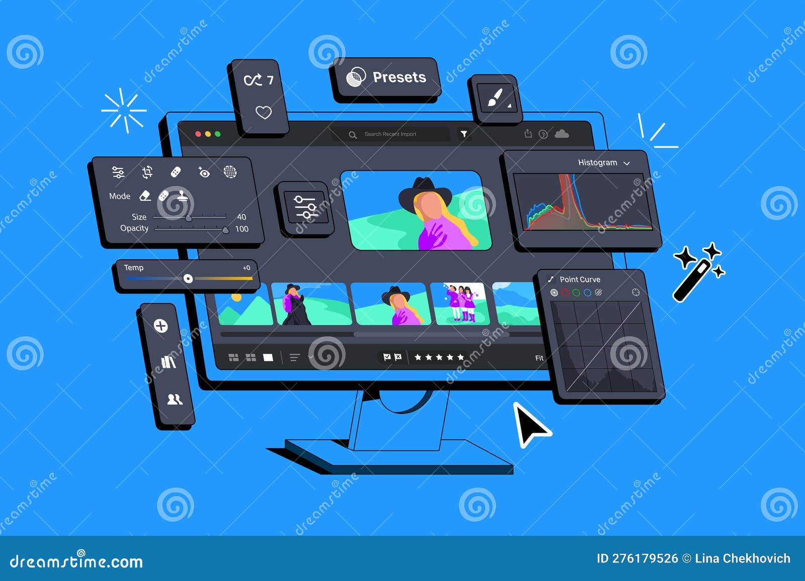 Editing Software for Importing, Saving, Viewing, Organizing, Tagging, Editing, and Sharing Large ...