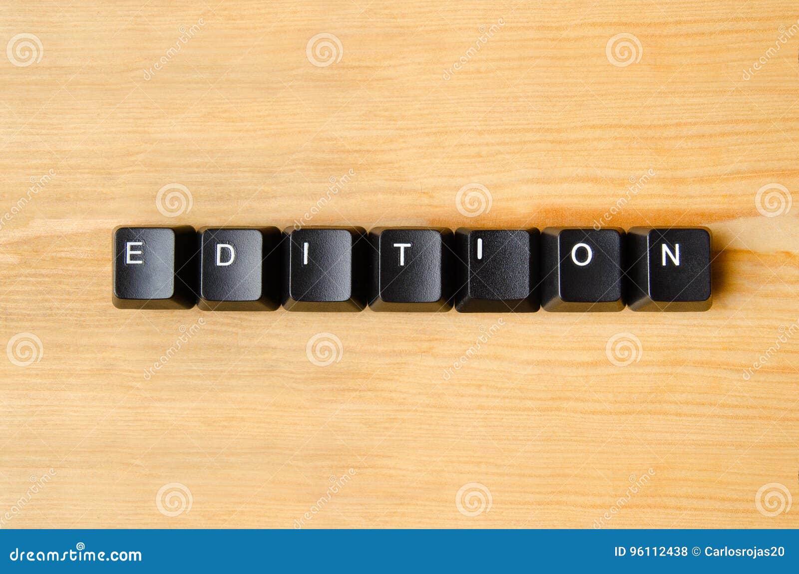 Edition word stock photo. Image of keyboard, typo, keyword - 96112438