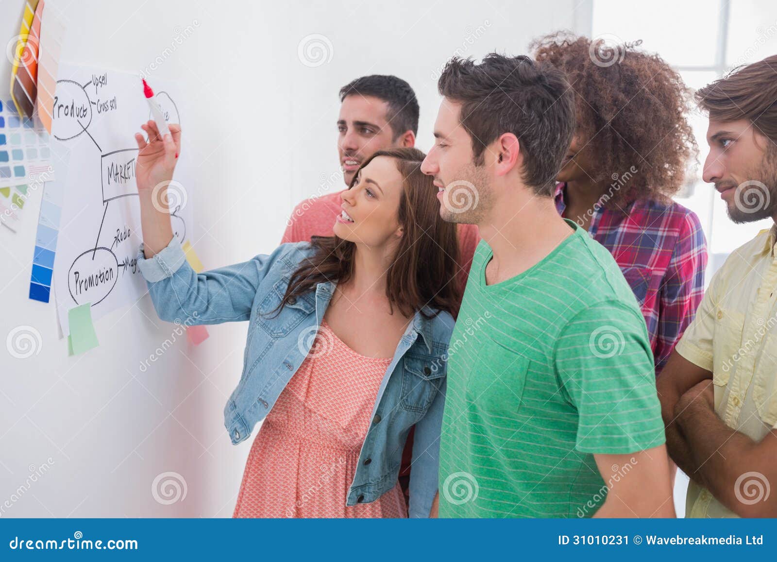 Career Flowchart Hand Drawing On Whiteboard Royalty-Free Stock ...