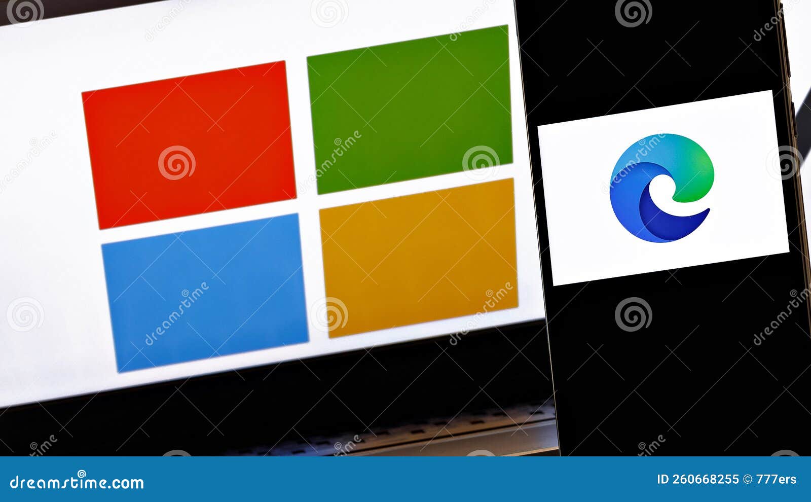 Editorial De Microsoft Edge. Microsoft Edge Es Un Explorador Web De Plataforma Cruzada Imagen ...
