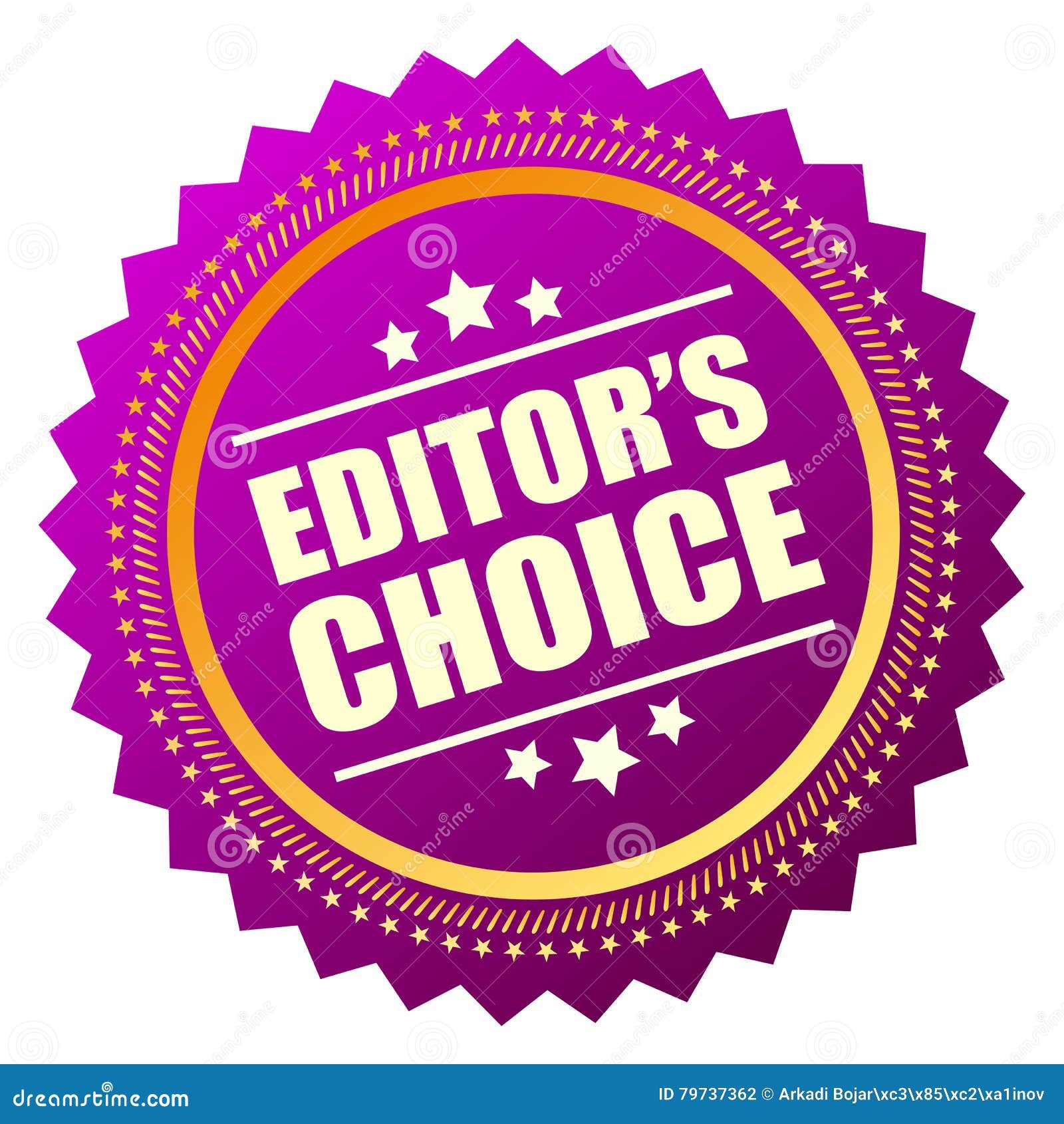 Editors choice icon stock vector. Illustration of product - 79737362