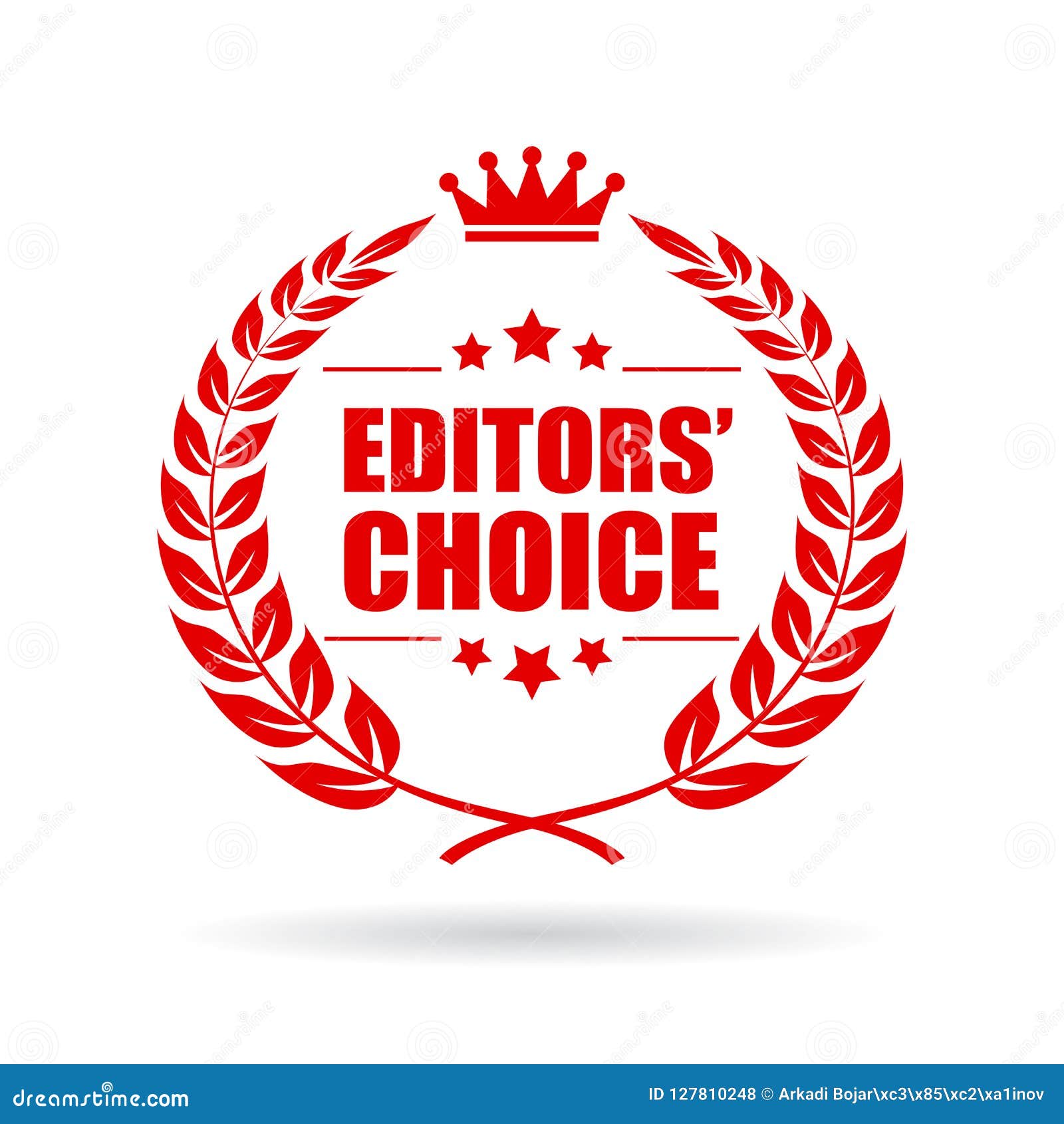 Editors Choice Badges Set Vector Illustration | CartoonDealer.com #46542462