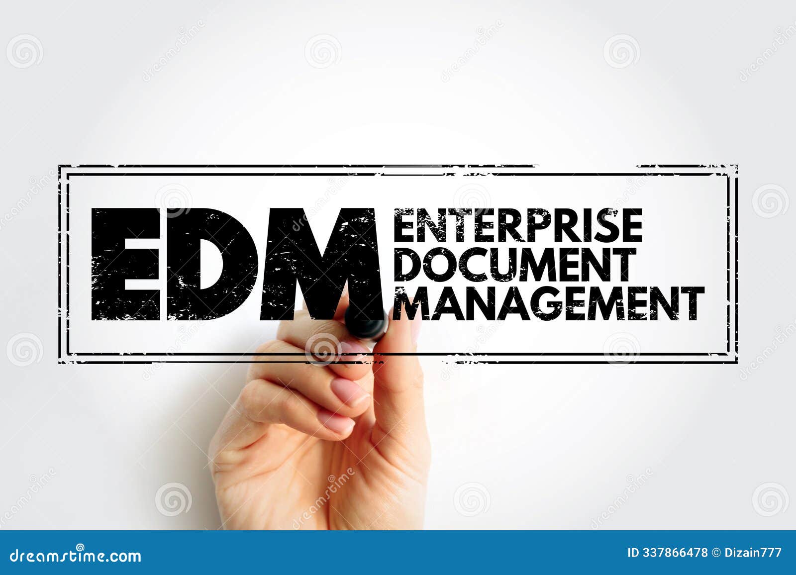 EDM - Enterprise Document Management is Defined As an Application that Stores, Organizes, and ...