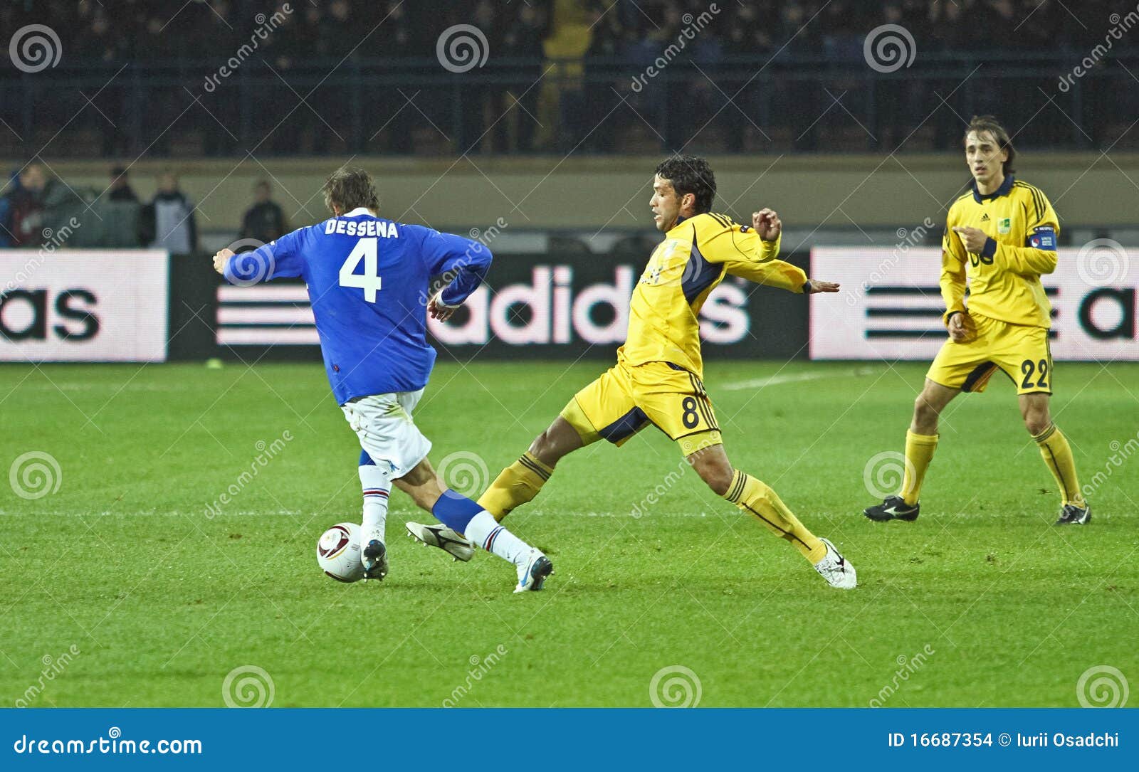 Edmar editorial stock image. Image of action, sampdoria - 16687354