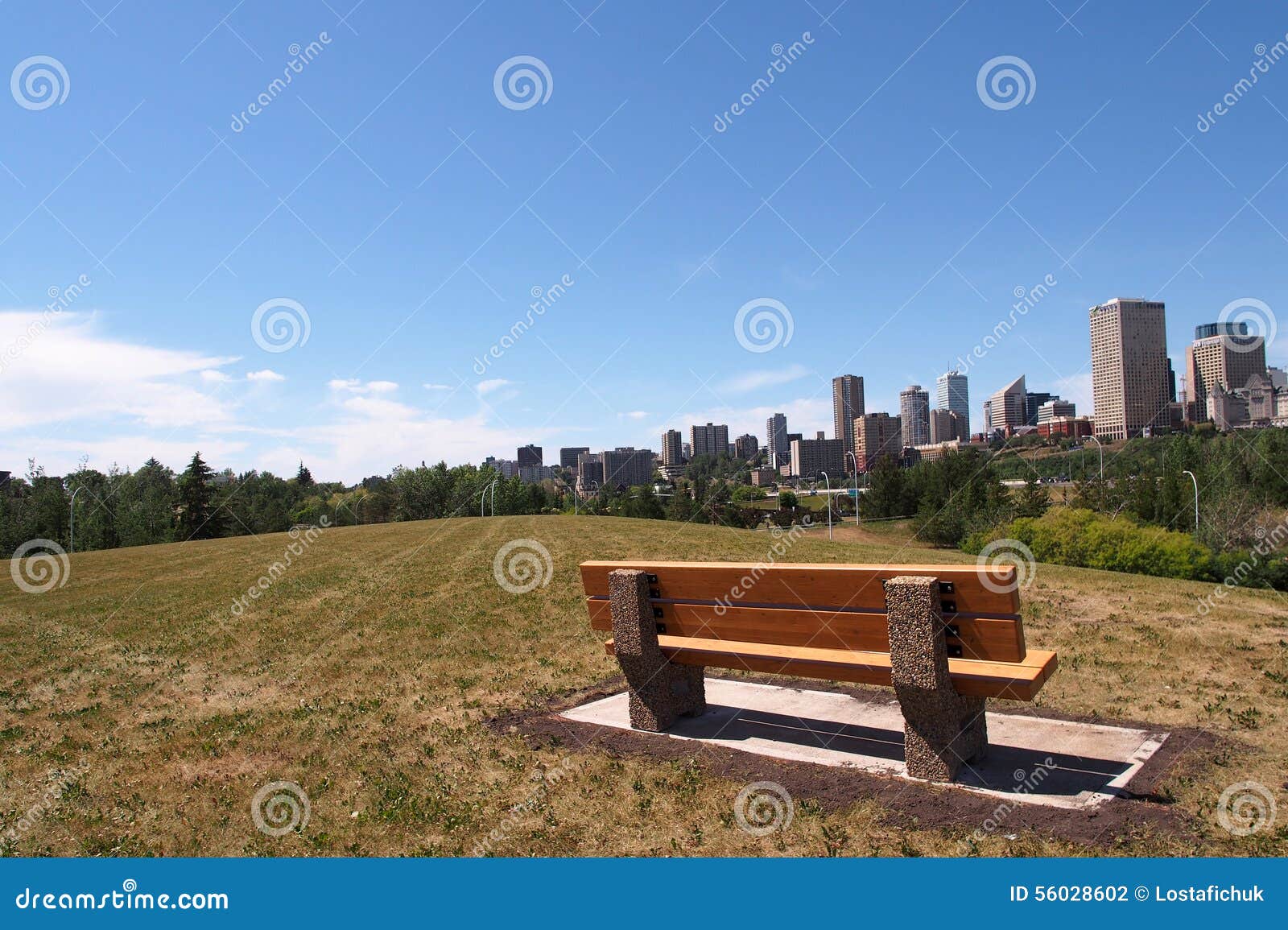 Edmonton Alberta Skyline editorial photography. Image of saskatchewan ...
