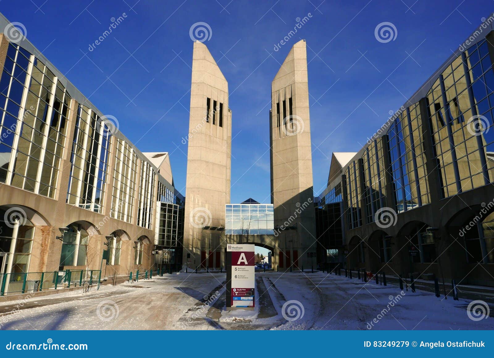 Edmonton, 27 Canada-December, 2016: Grant MacEwan University ...