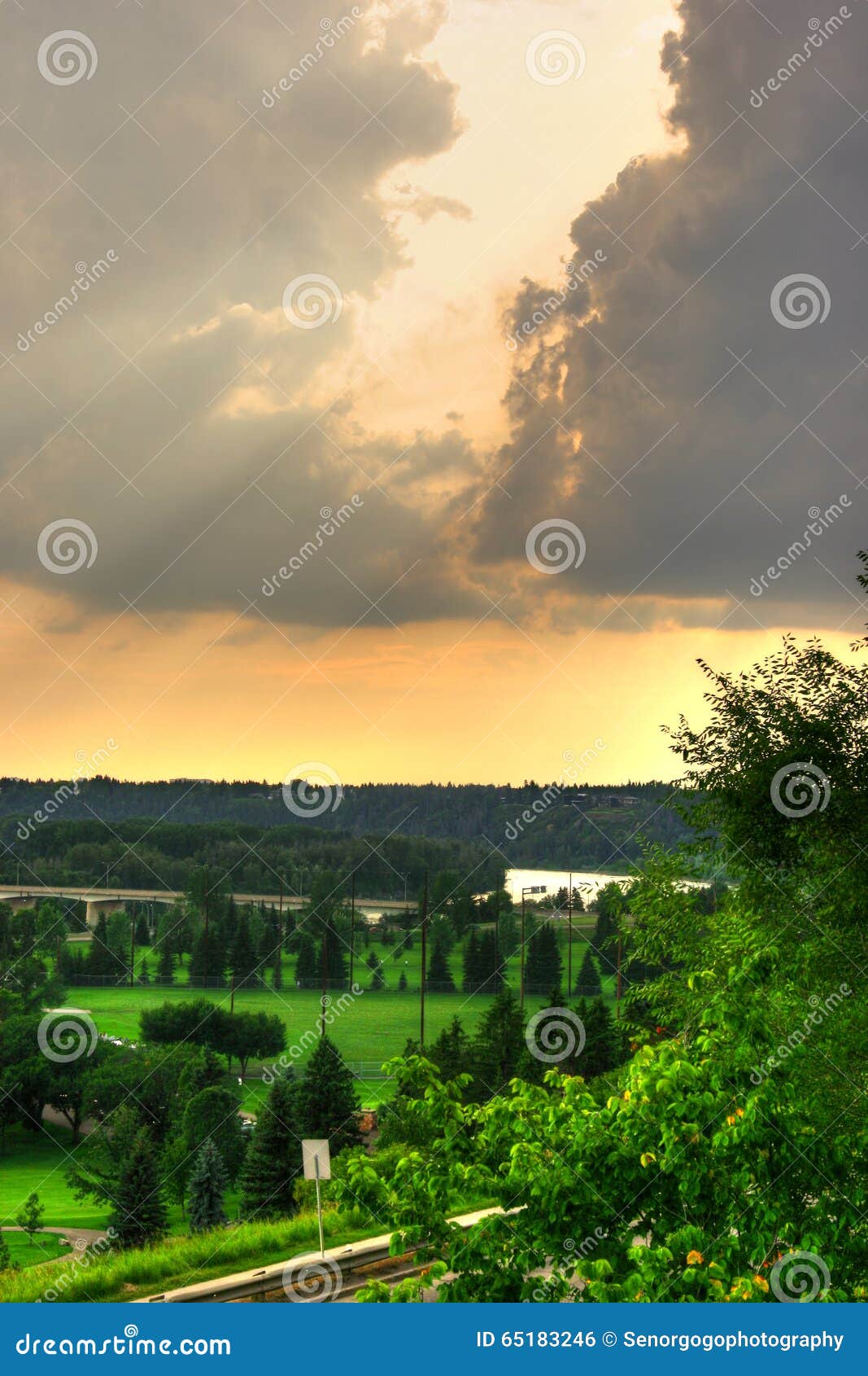 Edmonton stock photo. Image of range, nature, summer - 65183246