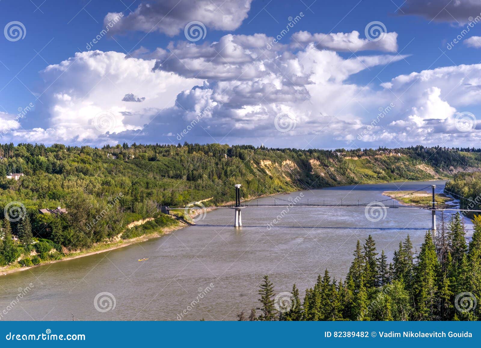 Edmonton landscape stock photo. Image of clouds, outdoor - 82389482
