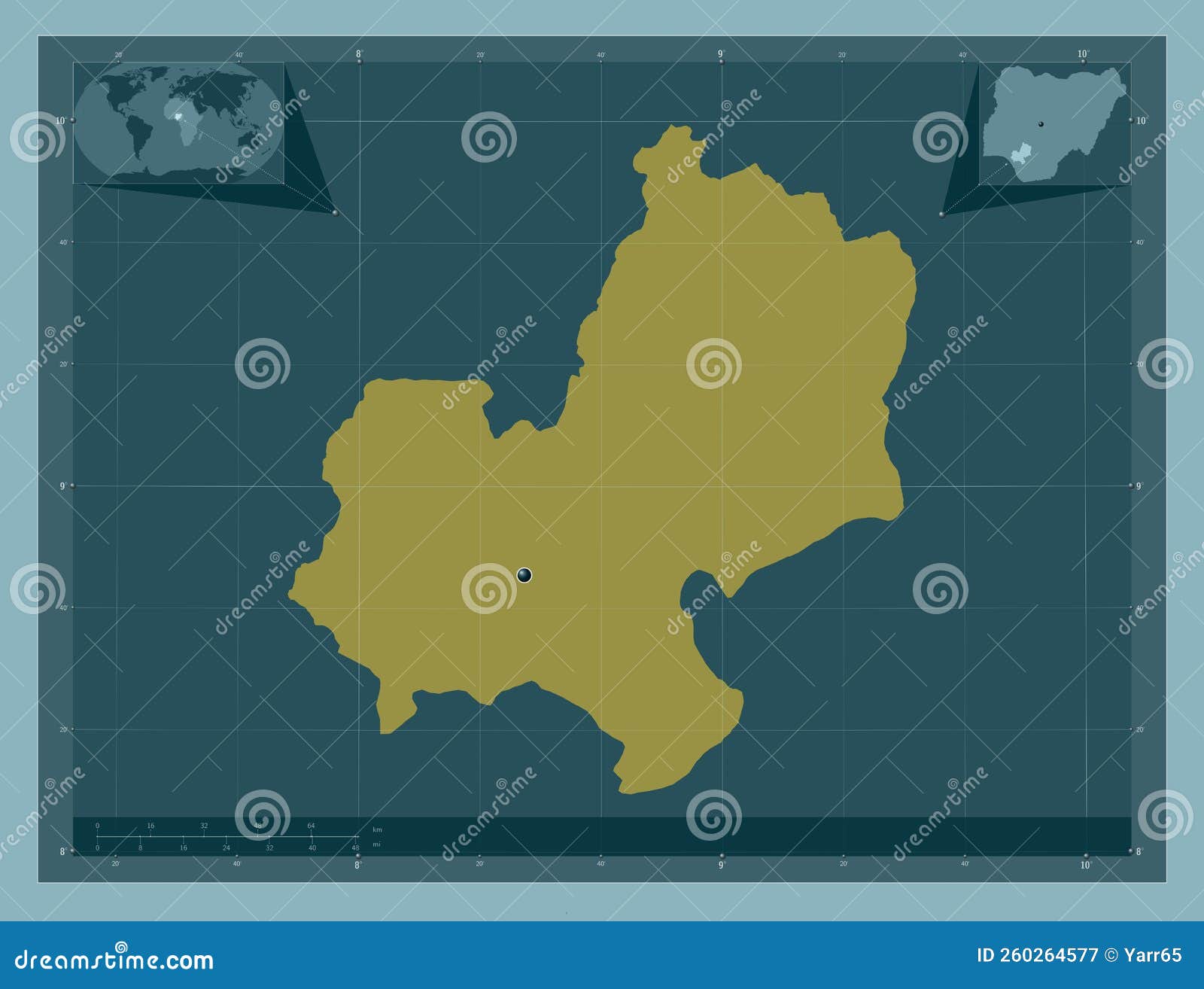 Edo, Nigeria. Solid. Capital Stock Illustration - Illustration of land ...