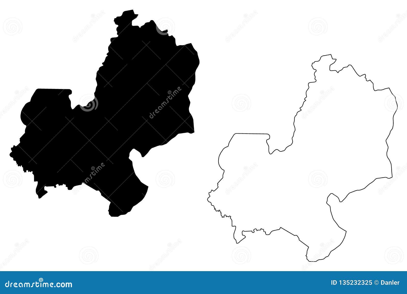 Edo State map vector stock vector. Illustration of autonomy - 135232325