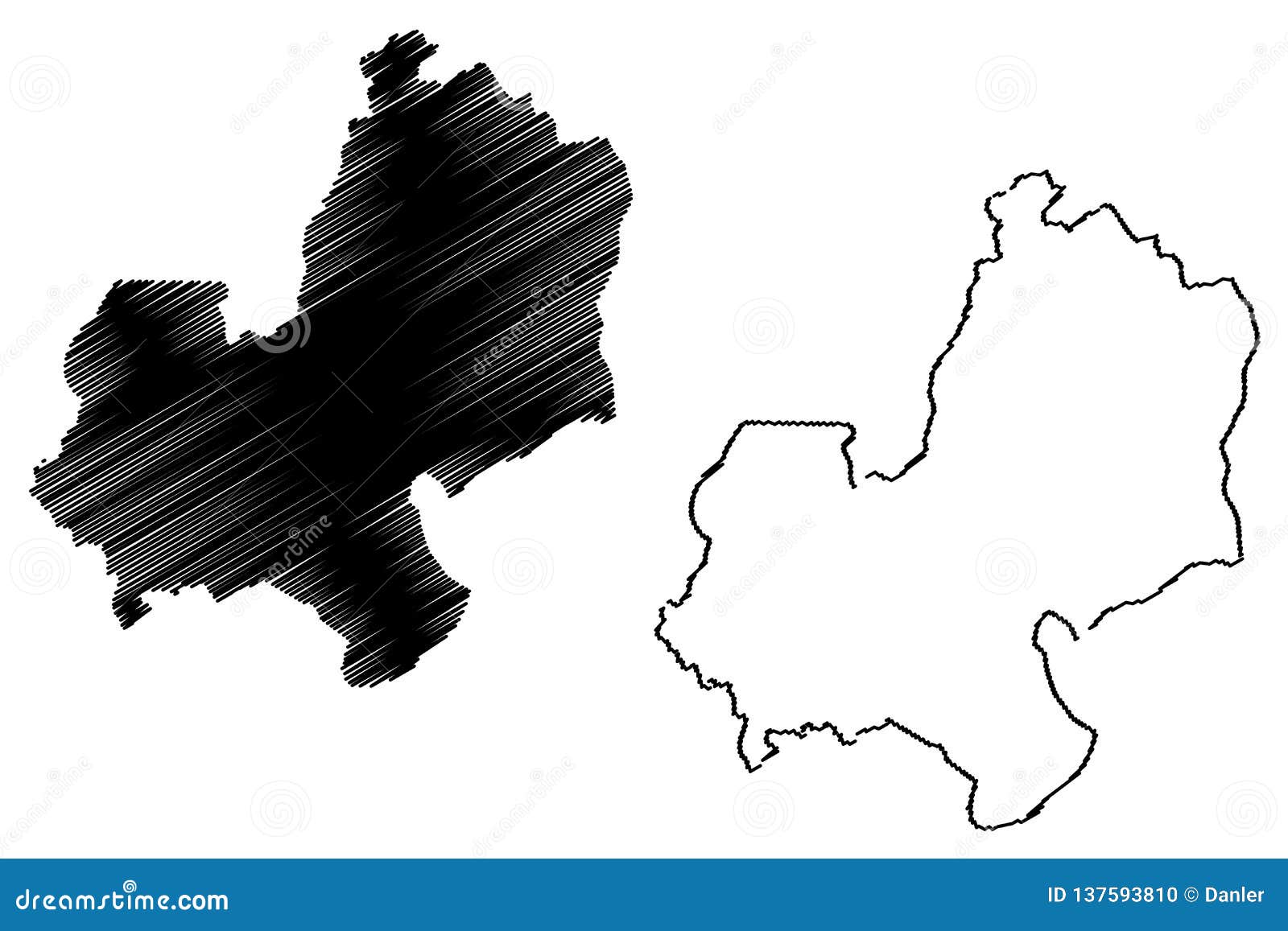 Edo State map vector stock vector. Illustration of background - 137593810