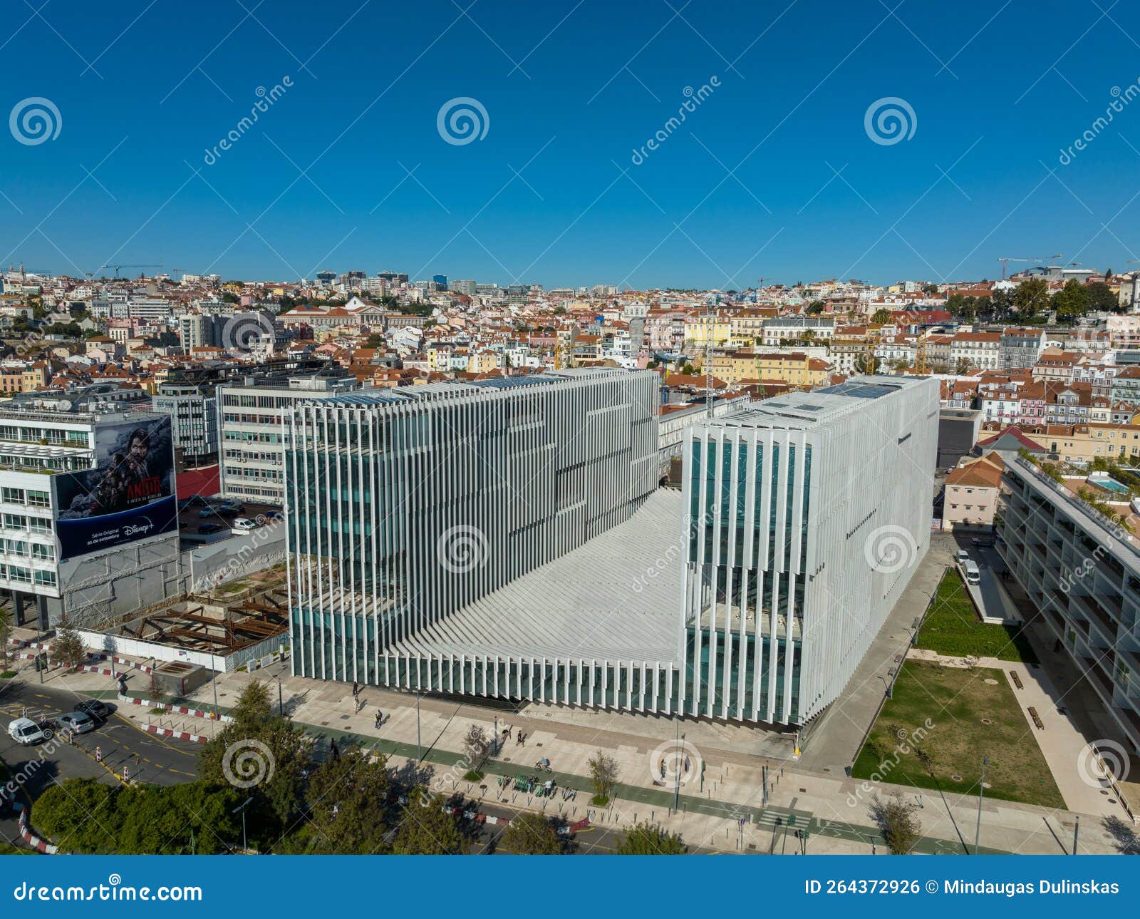 EDP Headquarters Building in Lisbon, Portugal Stock Photo - Image of ...