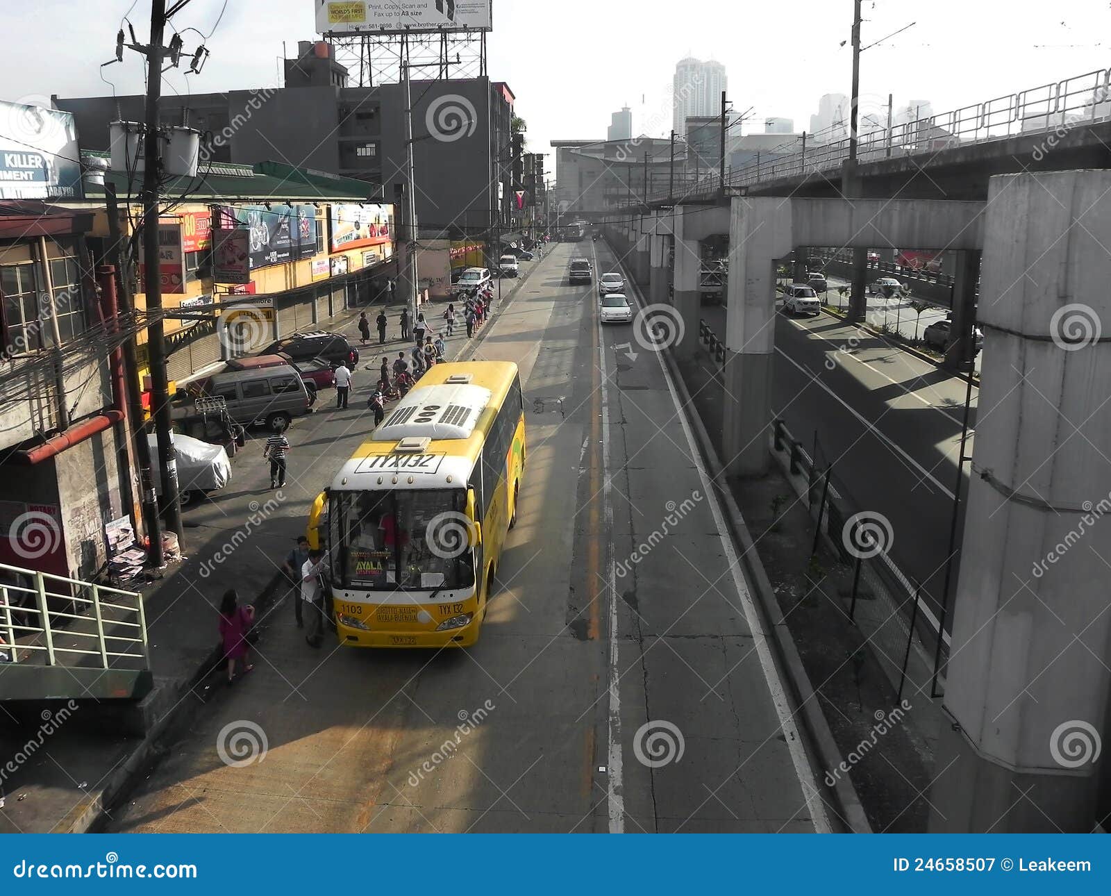 EDSA Philippines Main High-Way Editorial Photography - Image of avenue ...