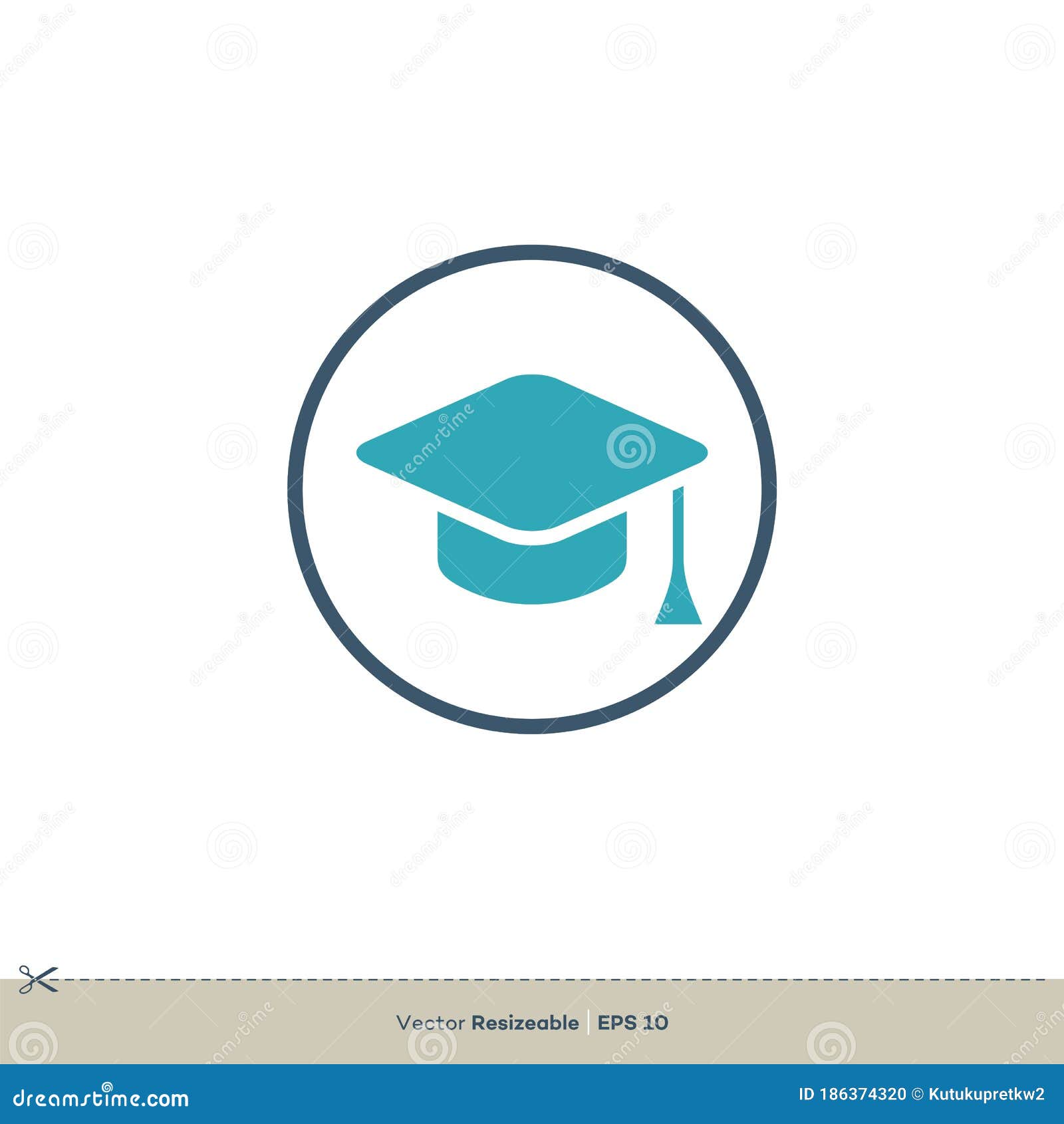Educate Vector Logo, Circle Icon Template Illustration Design. Vector ...