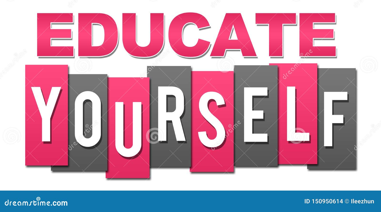 Educate Yourself Concept. 3D. Stock Photography | CartoonDealer.com ...