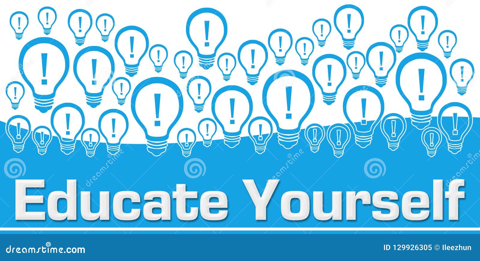 Educate Yourself Concept. 3D. Stock Photography | CartoonDealer.com ...