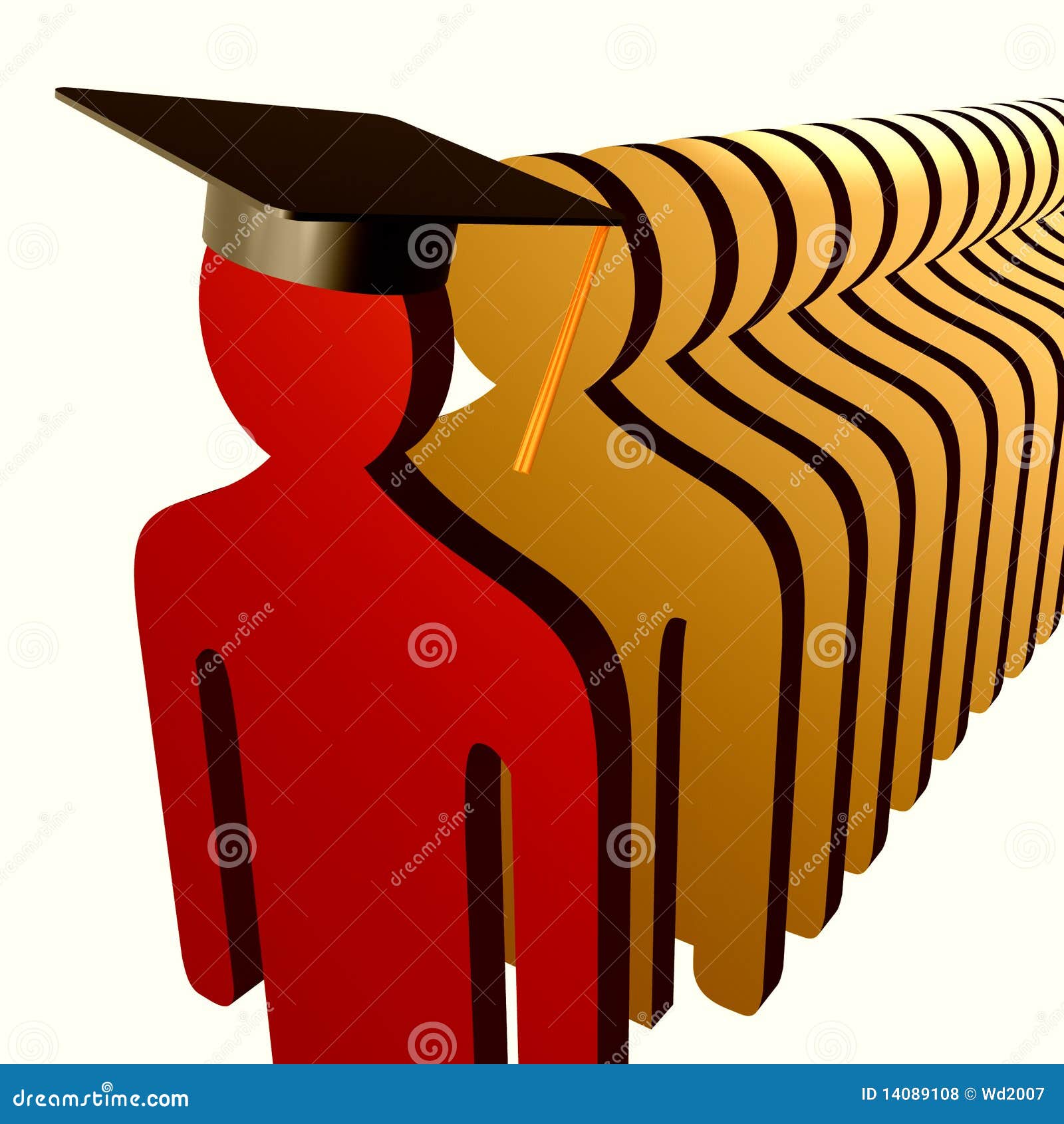 Educated leader icon stock illustration. Illustration of scholar - 14089108