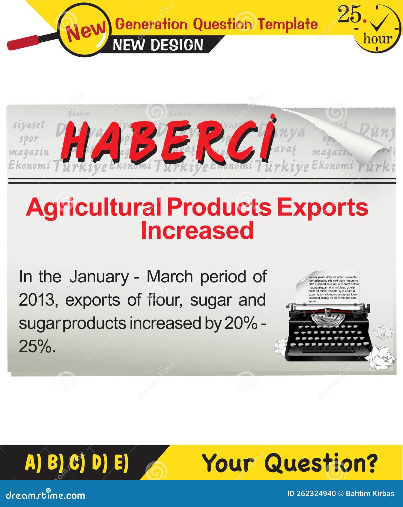 Text Templates - for Teachers, Next Generation Question Examples Stock ...