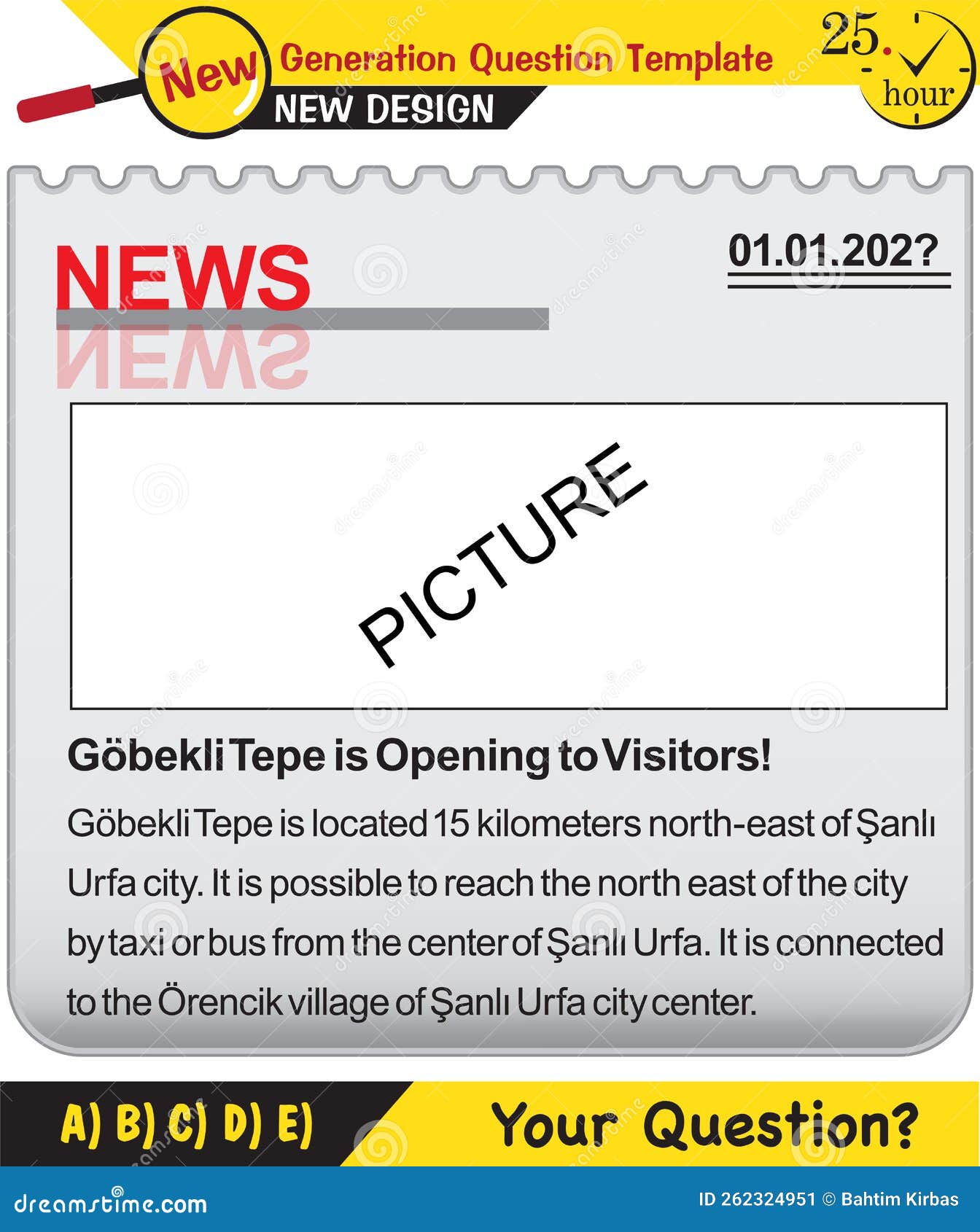 Text Templates - for Teachers, Next Generation Question Examples Stock ...