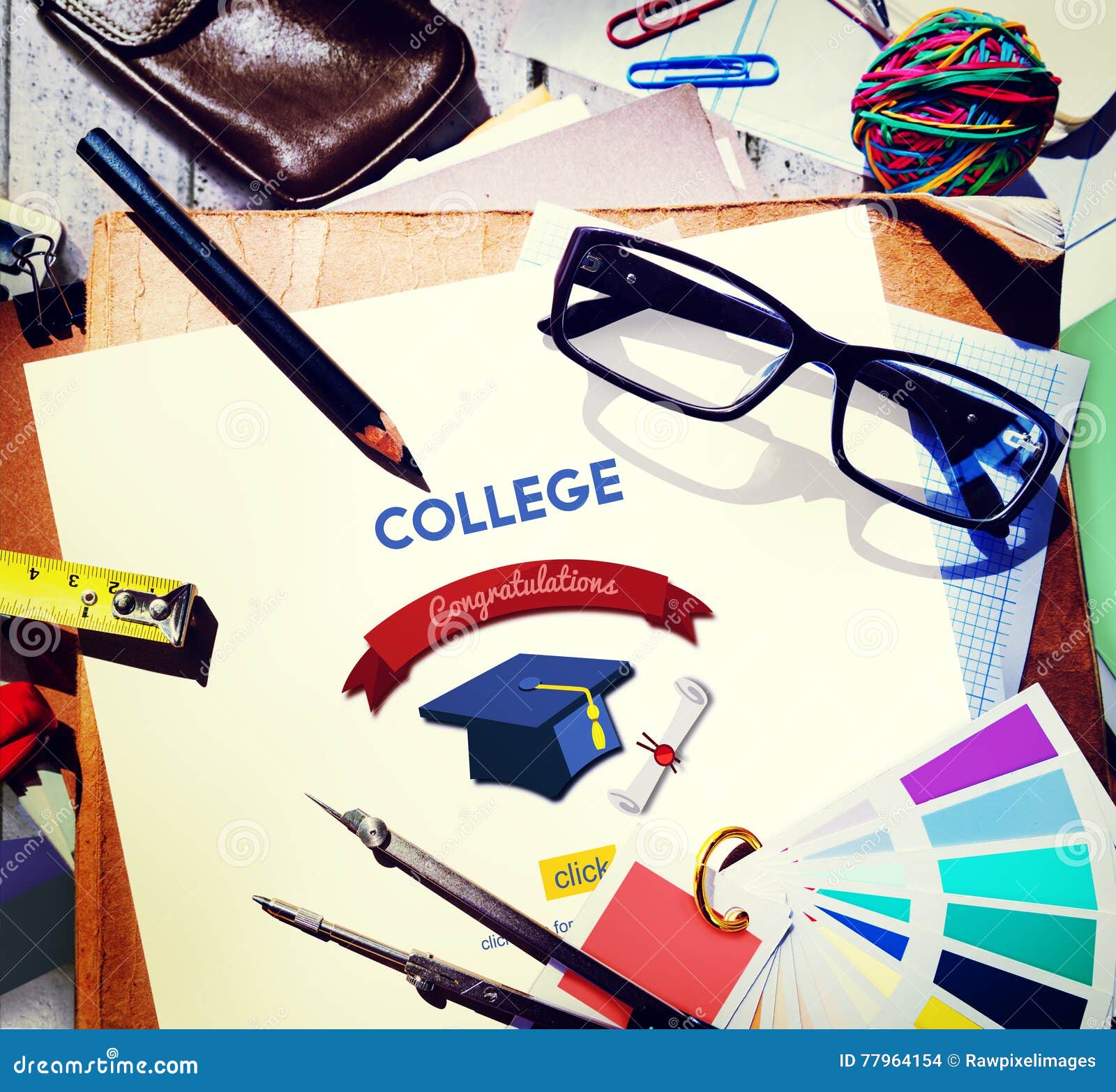 Education Achievement College Academic Concept Stock Illustration ...