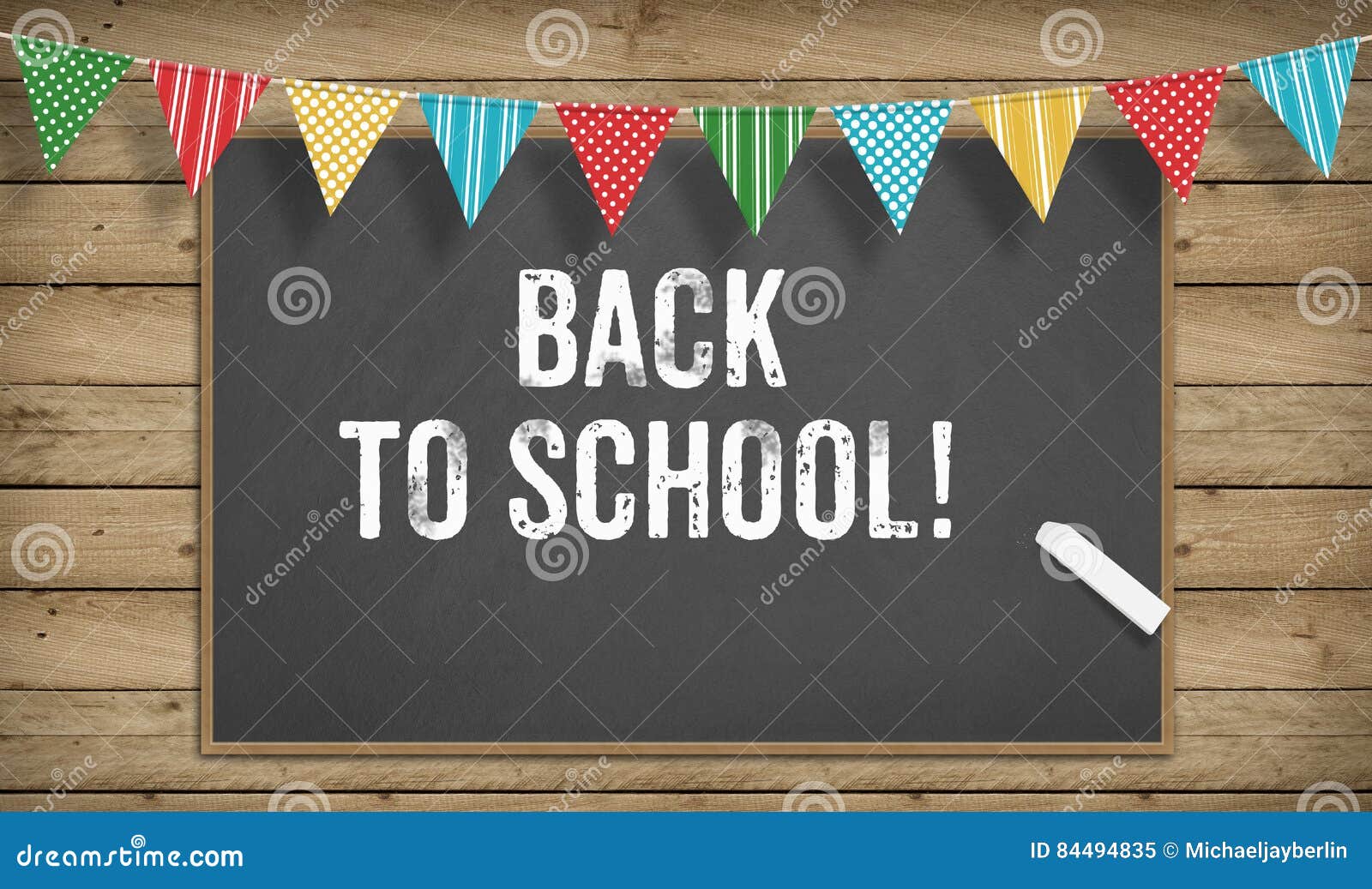 Education, Back To School Concept, Blackboard Stock Illustration ...