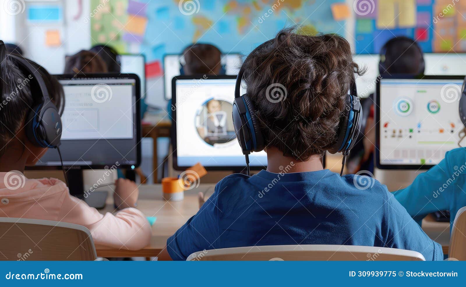 Education Back To School Webinar Stock Illustration - Illustration of ...