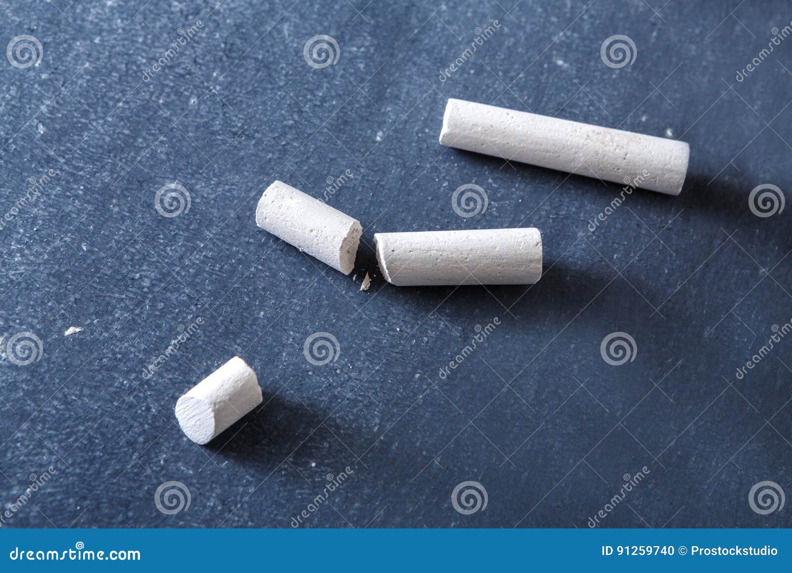 Education Background, Piece of Chalk on Blackboard Stock Photo - Image ...
