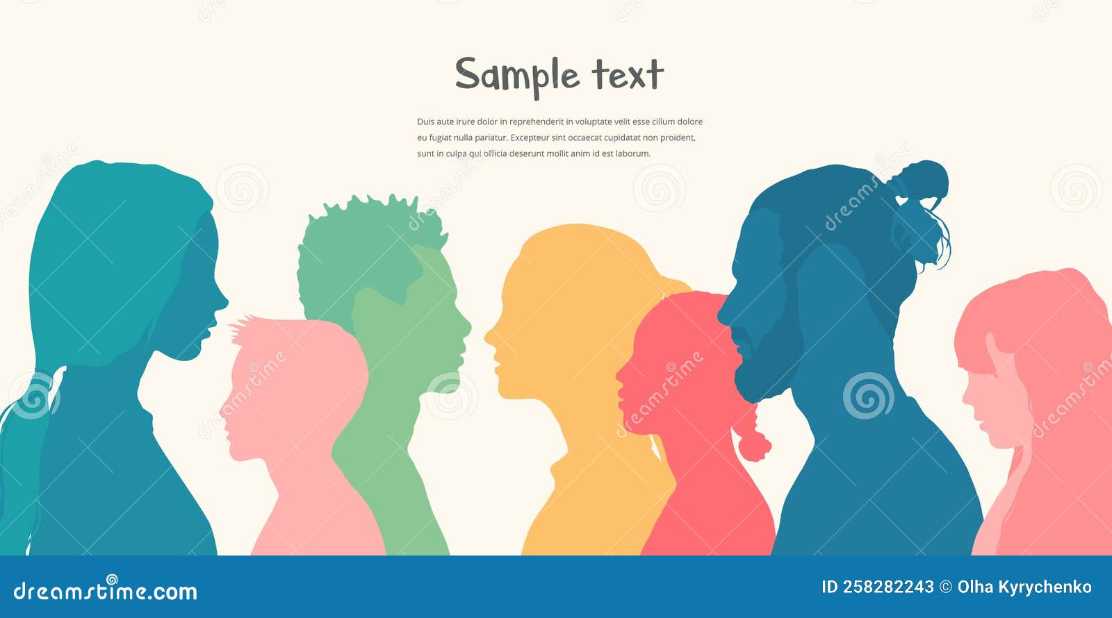 International Education Concept. Group of Students and Schoolchildren ...