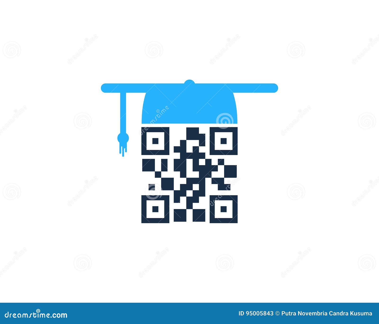 Education Barcode Icon Logo Design Element Stock Vector - Illustration ...