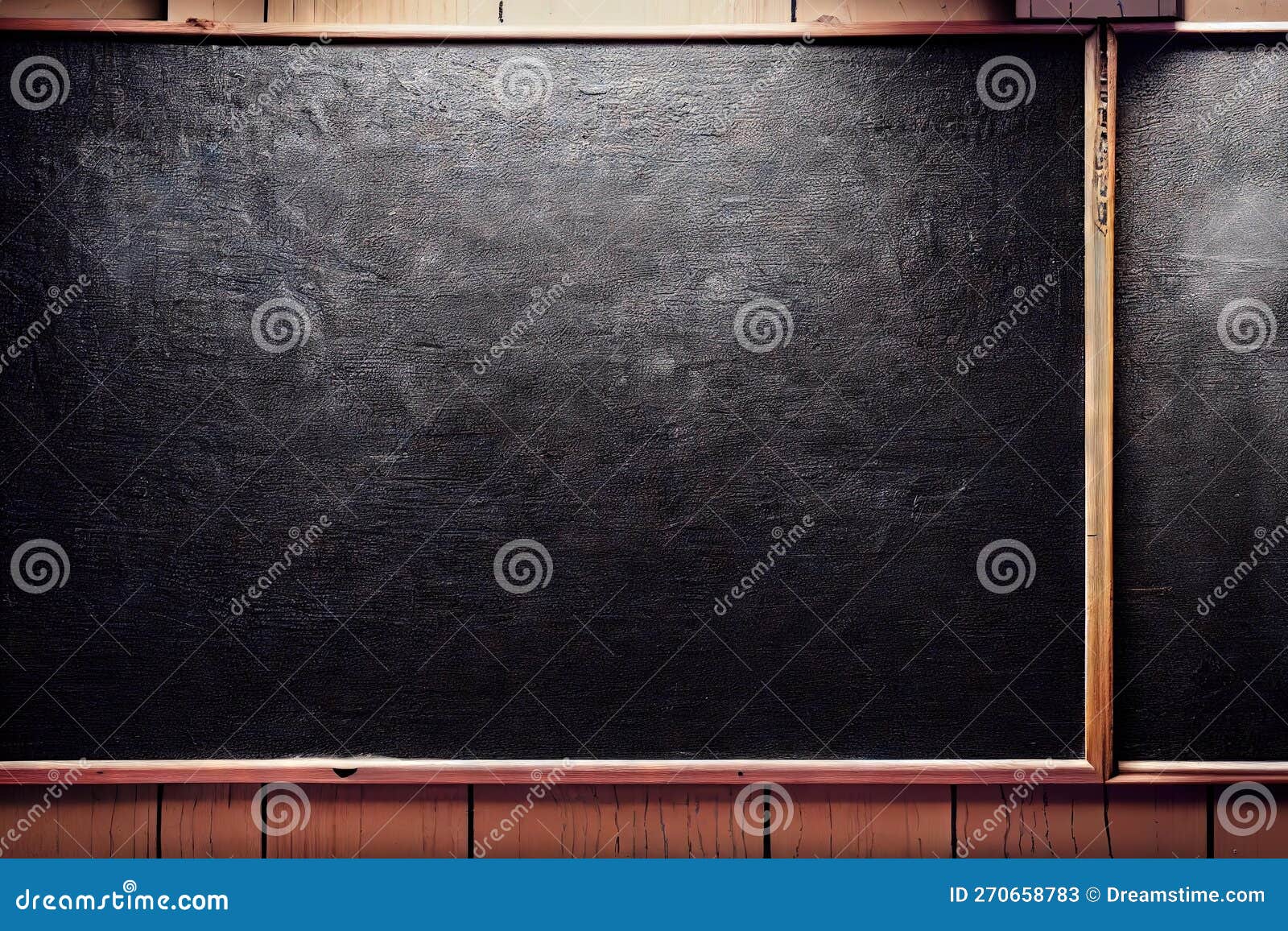 Education Blackboard with Empty Space, Blank Chalkboard Texture Stock ...