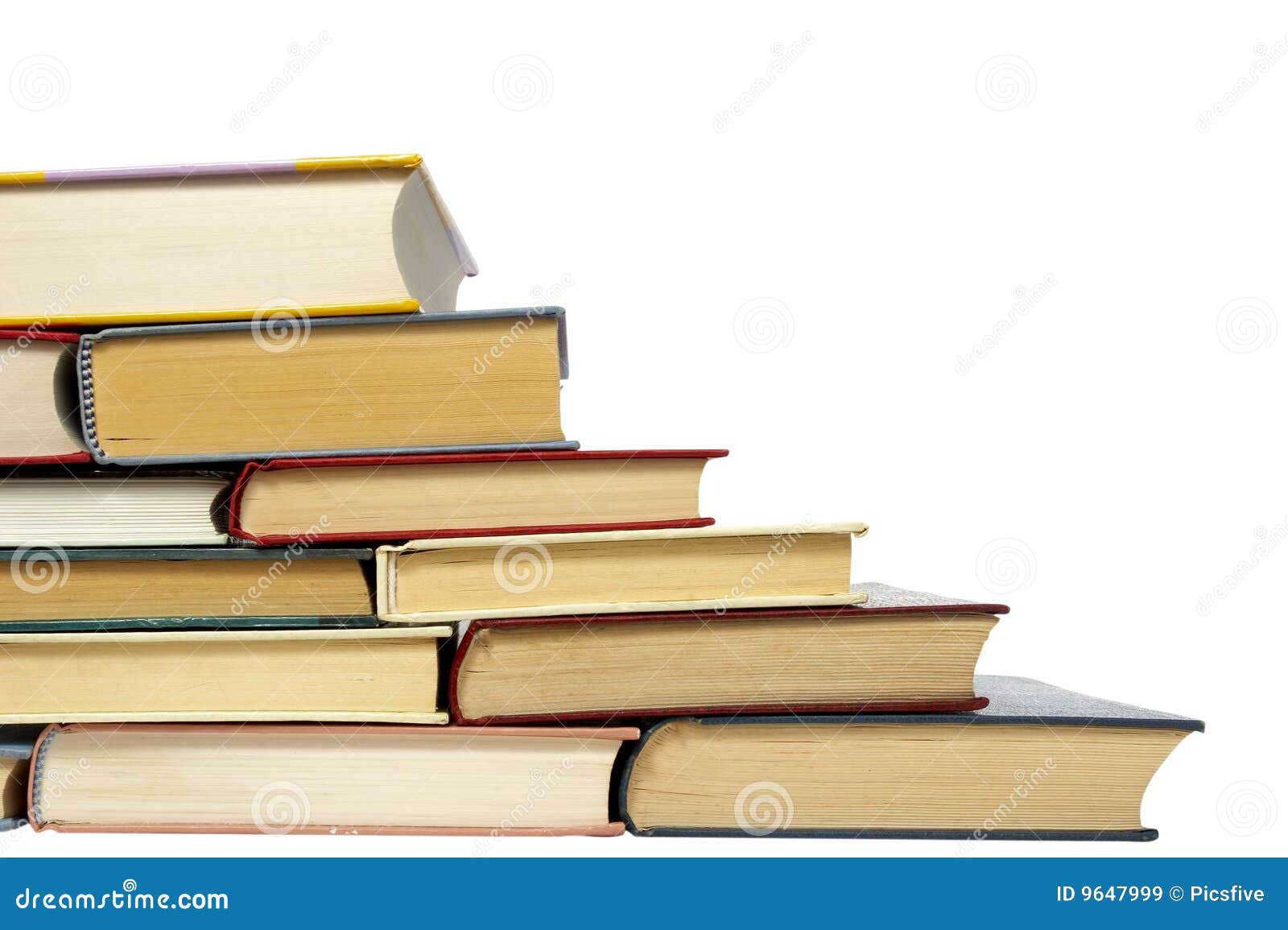 Education books stack stock image. Image of education - 9647999