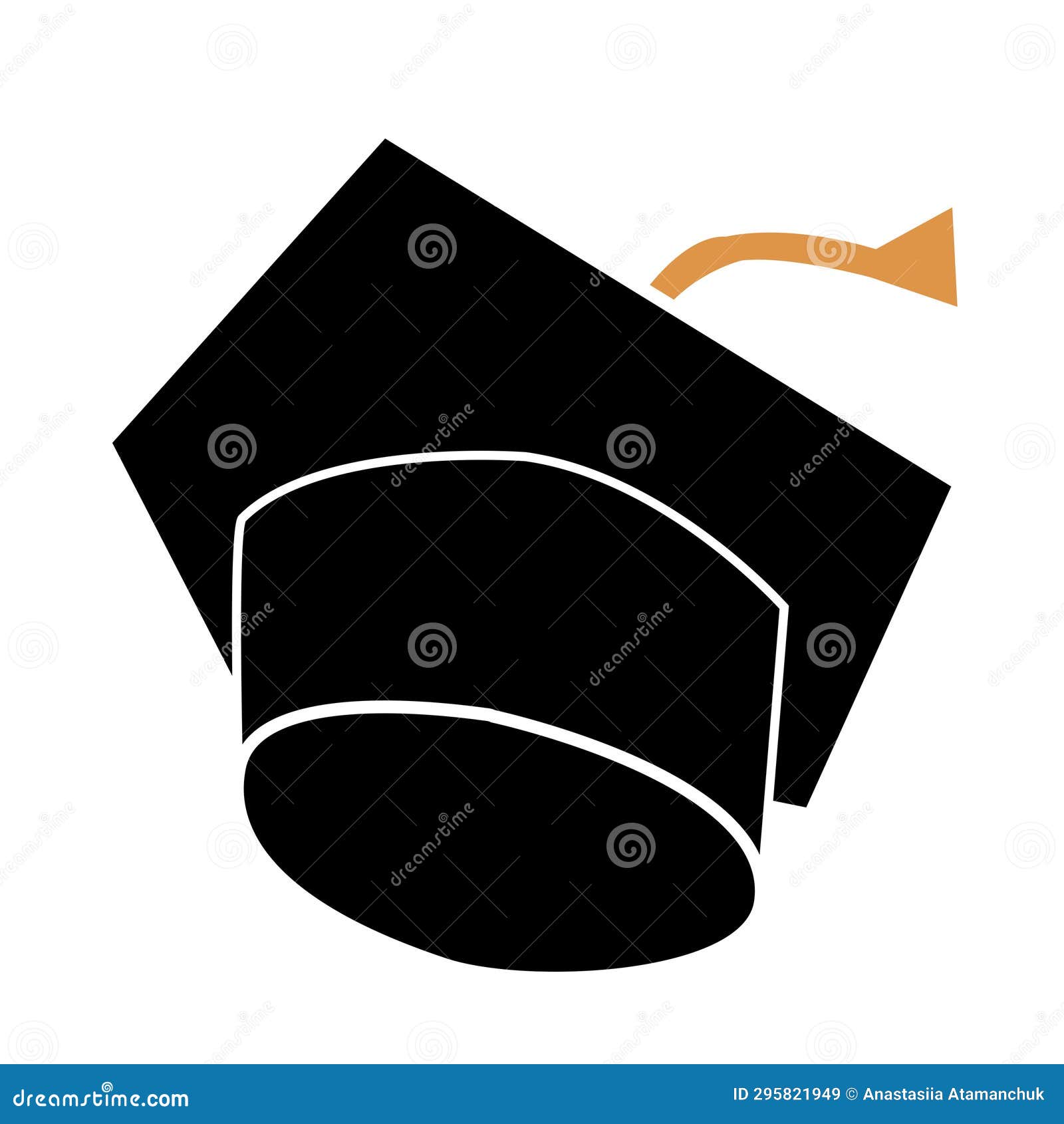 Education Cap. Class Handwritten Typography. Education Stock ...