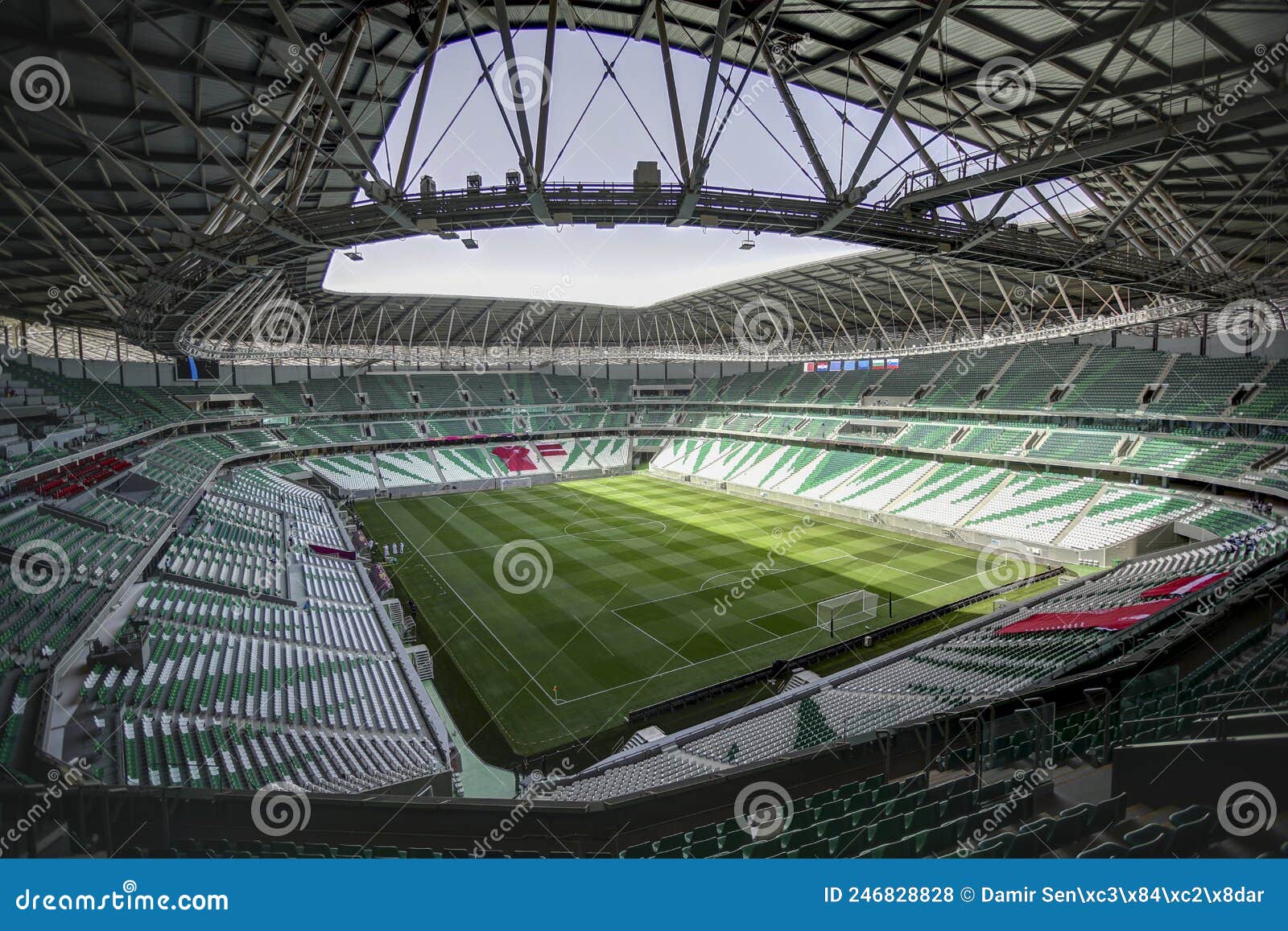 Education City Stadium in Doha, Qatar Editorial Stock Photo - Image of ...